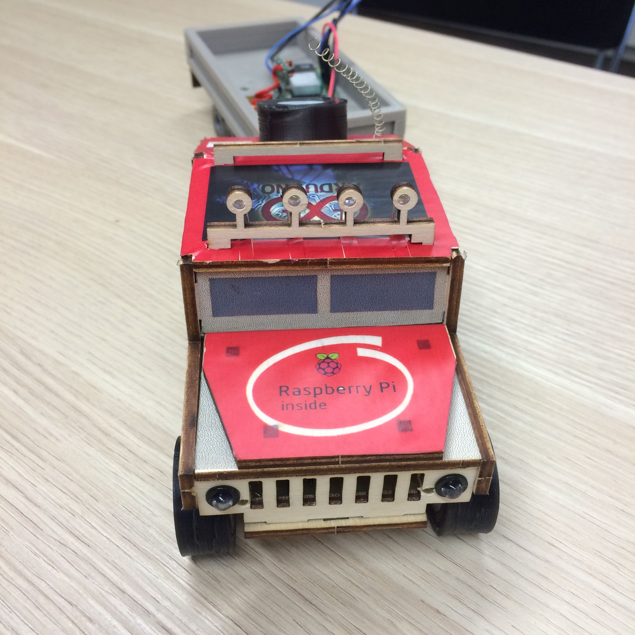 Wood-Hummer With LED Lights With Arduino Controlled by 433 Mhz From ...