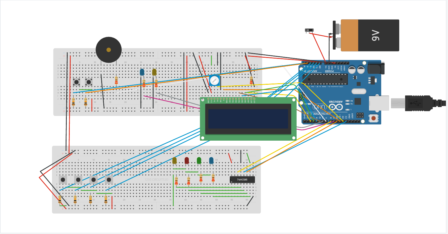 Arduino Fastest Reaction Time Game for 1-4 Players : 4 Steps (with ...