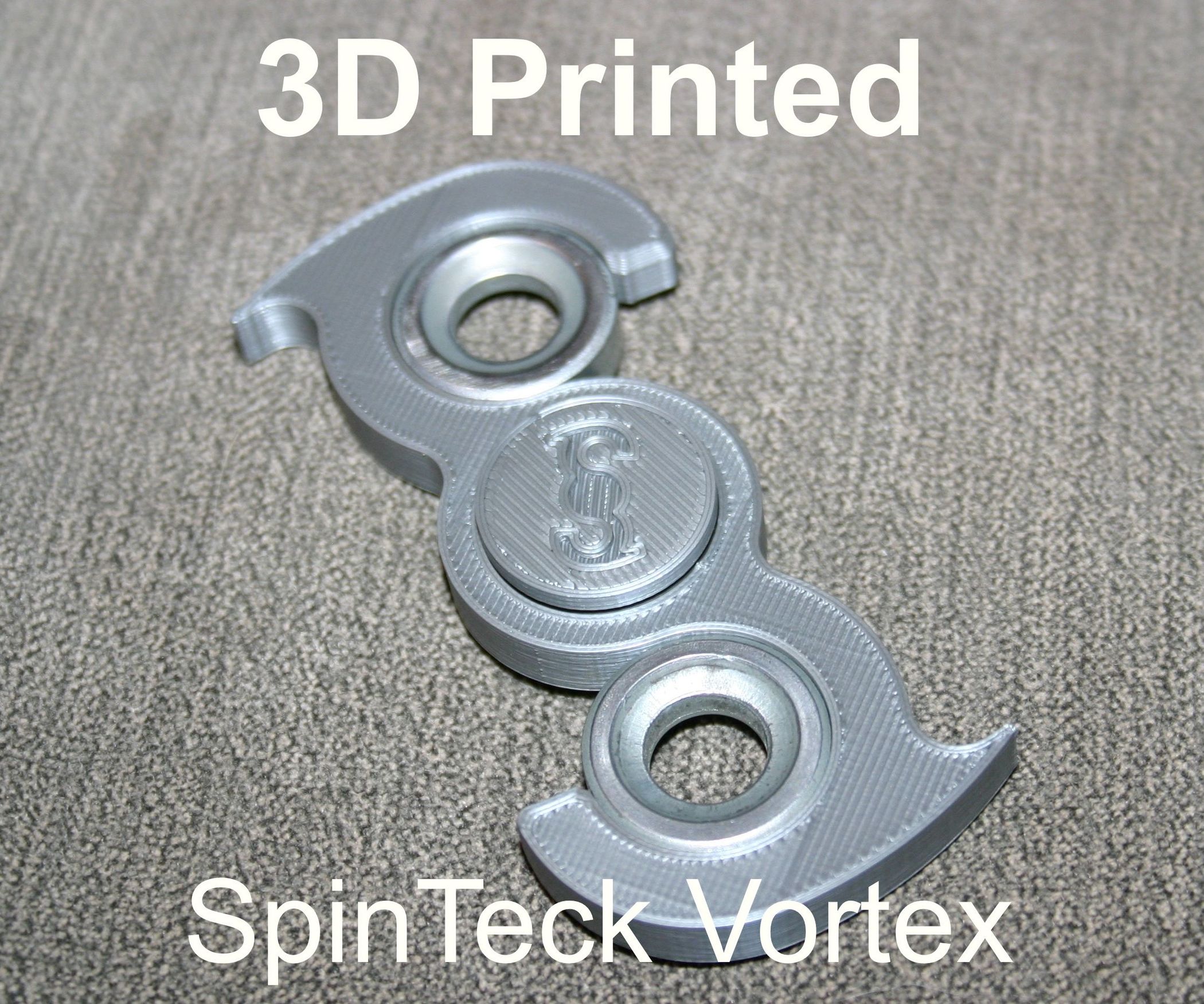 3D Printed SpinTeck Vortex Fidget Spinner : 3 Steps - Instructables