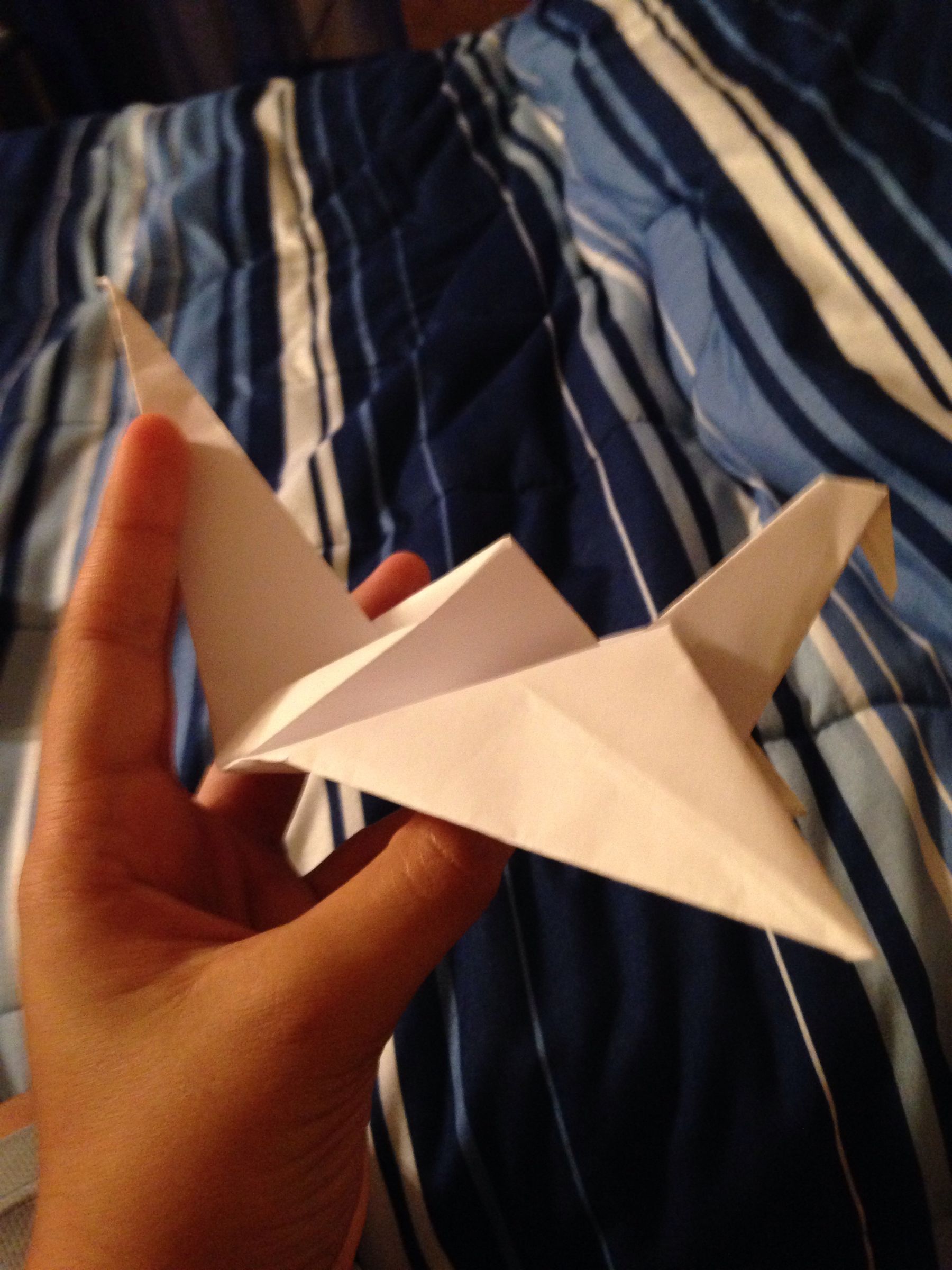 Origami Flapping Crane : 12 Steps - Instructables