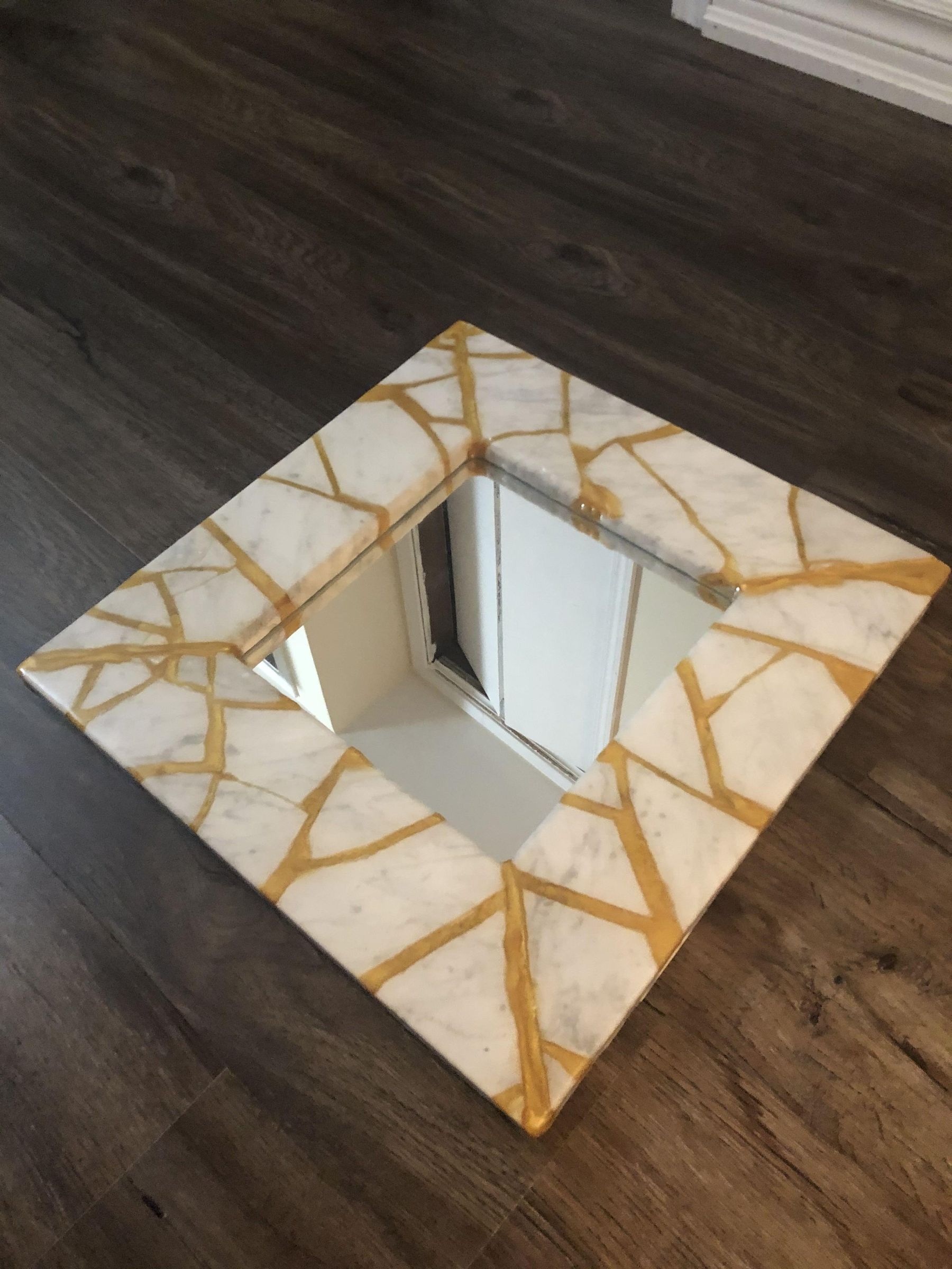 Kintsugi Marble X Resin Mirror : 18 Steps (with Pictures) - Instructables