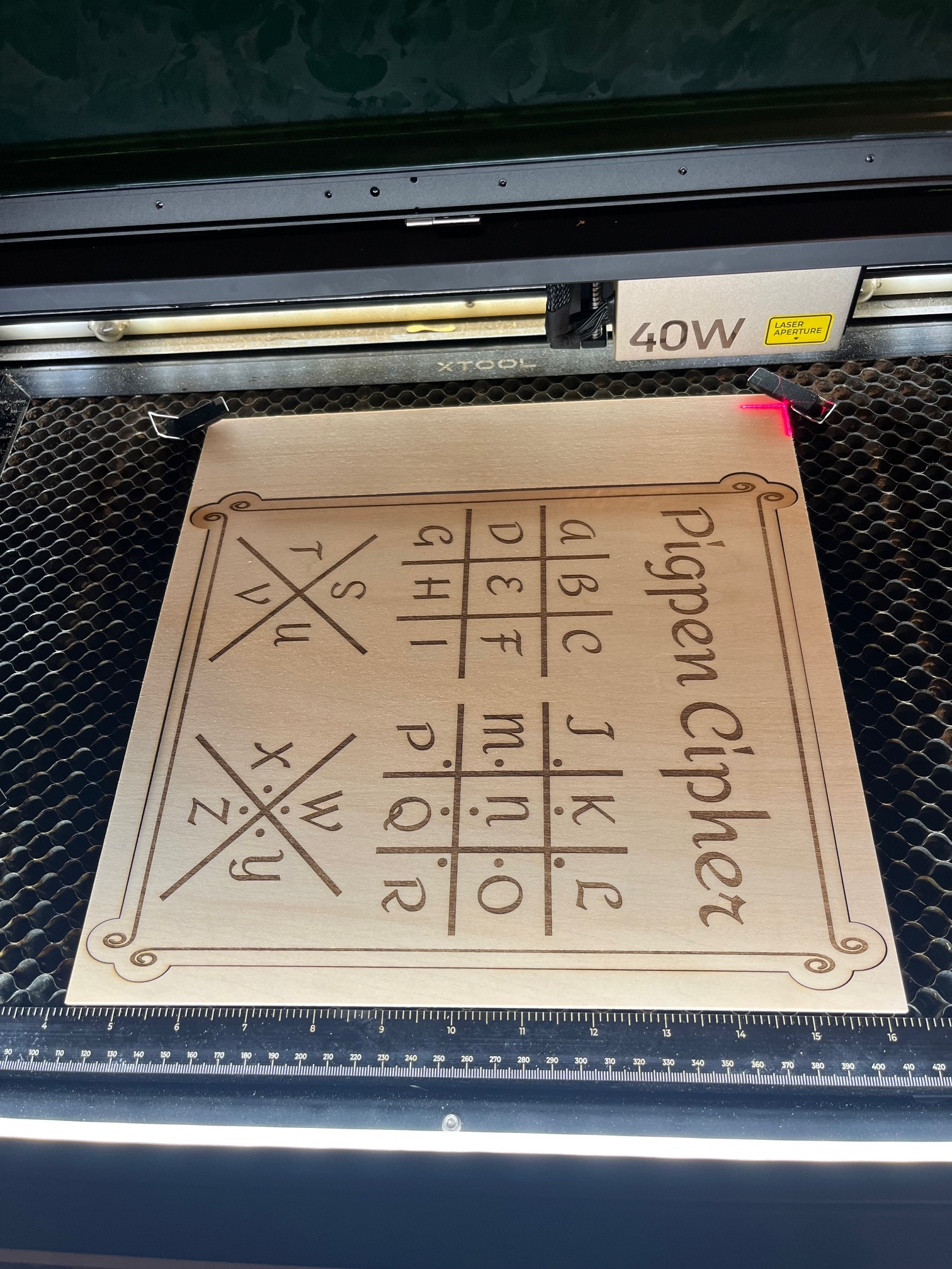 Pigpen Cipher Decoder Tablet for Escape Rooms : 8 Steps - Instructables