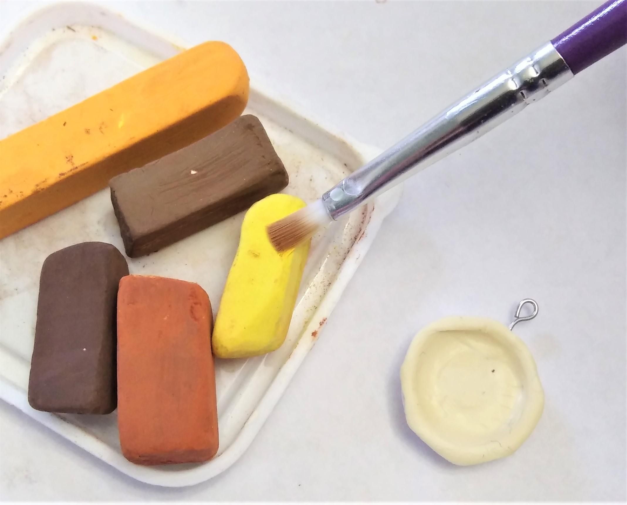 Pie Charms From Clay: Earrings, Necklace, Etc. : 12 Steps (with ...