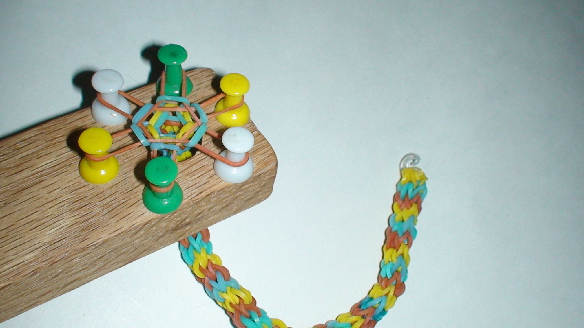 Easy to Make Rubber Band Loom and Bracelet : 9 Steps (with Pictures ...