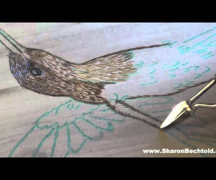 Pyrography - How to Burn a Hummingbird - Part 1 - Instructables