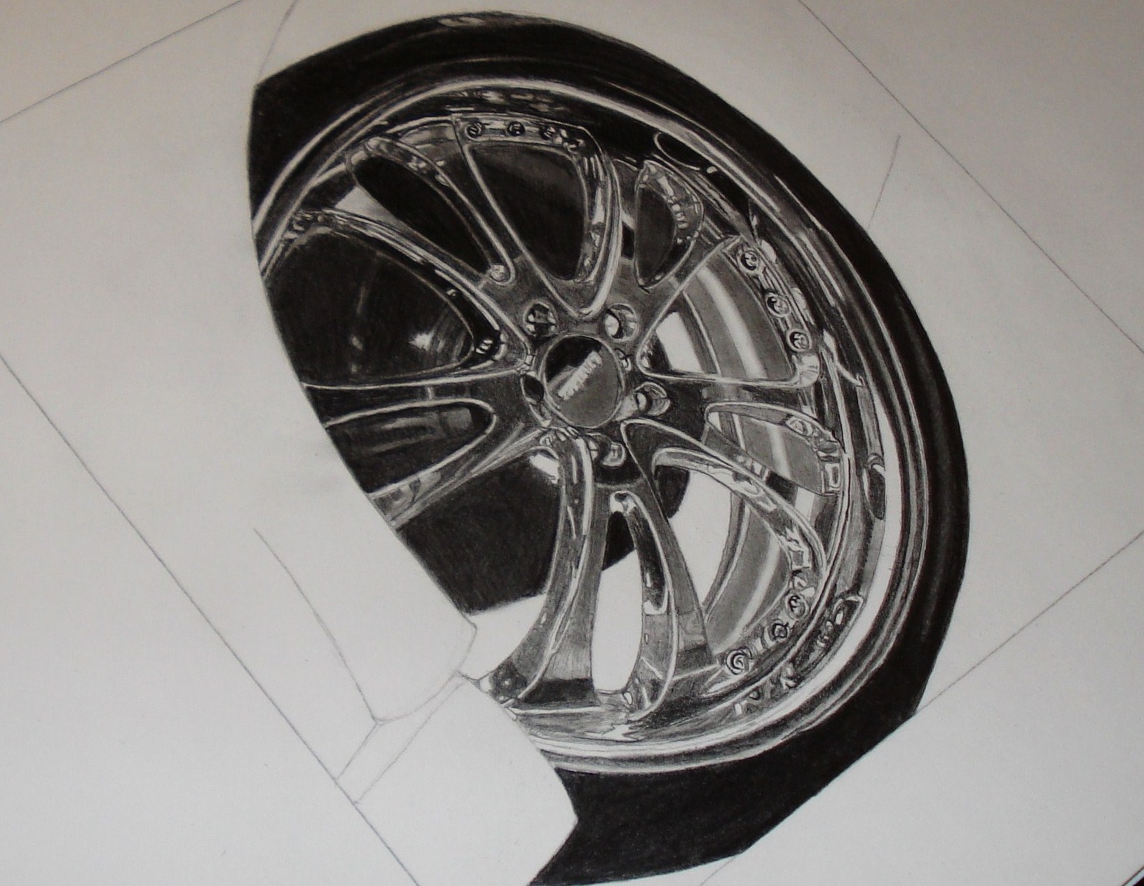 Chrome Rim Drawing Tutorial : 13 Steps (with Pictures) - Instructables