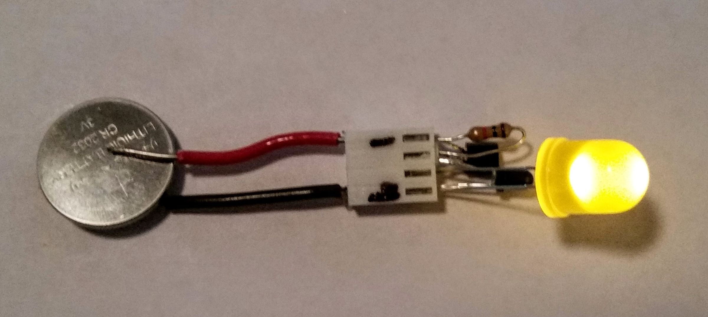 Dark Sensing LED Throwies - DCP Style : 9 Steps (with Pictures ...