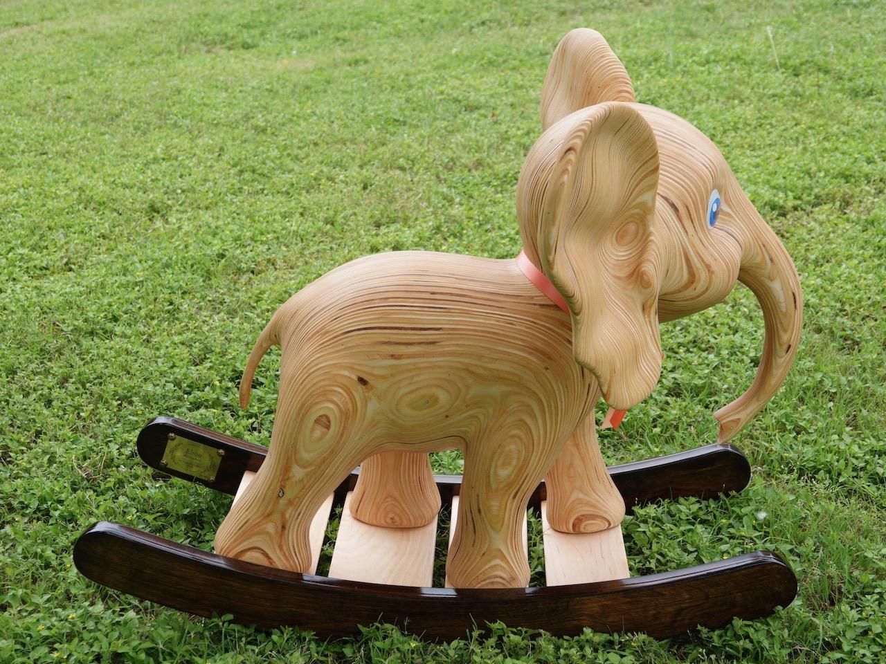 Carved Plywood Rocking Elephant : 9 Steps (with Pictures) - Instructables
