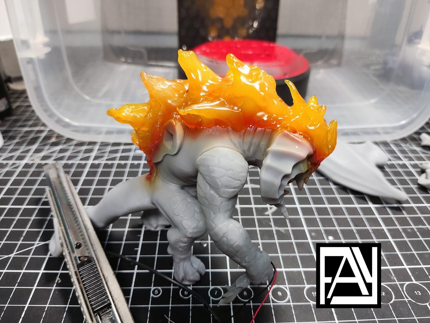 Balrog Glowing Flames : 9 Steps (with Pictures) - Instructables