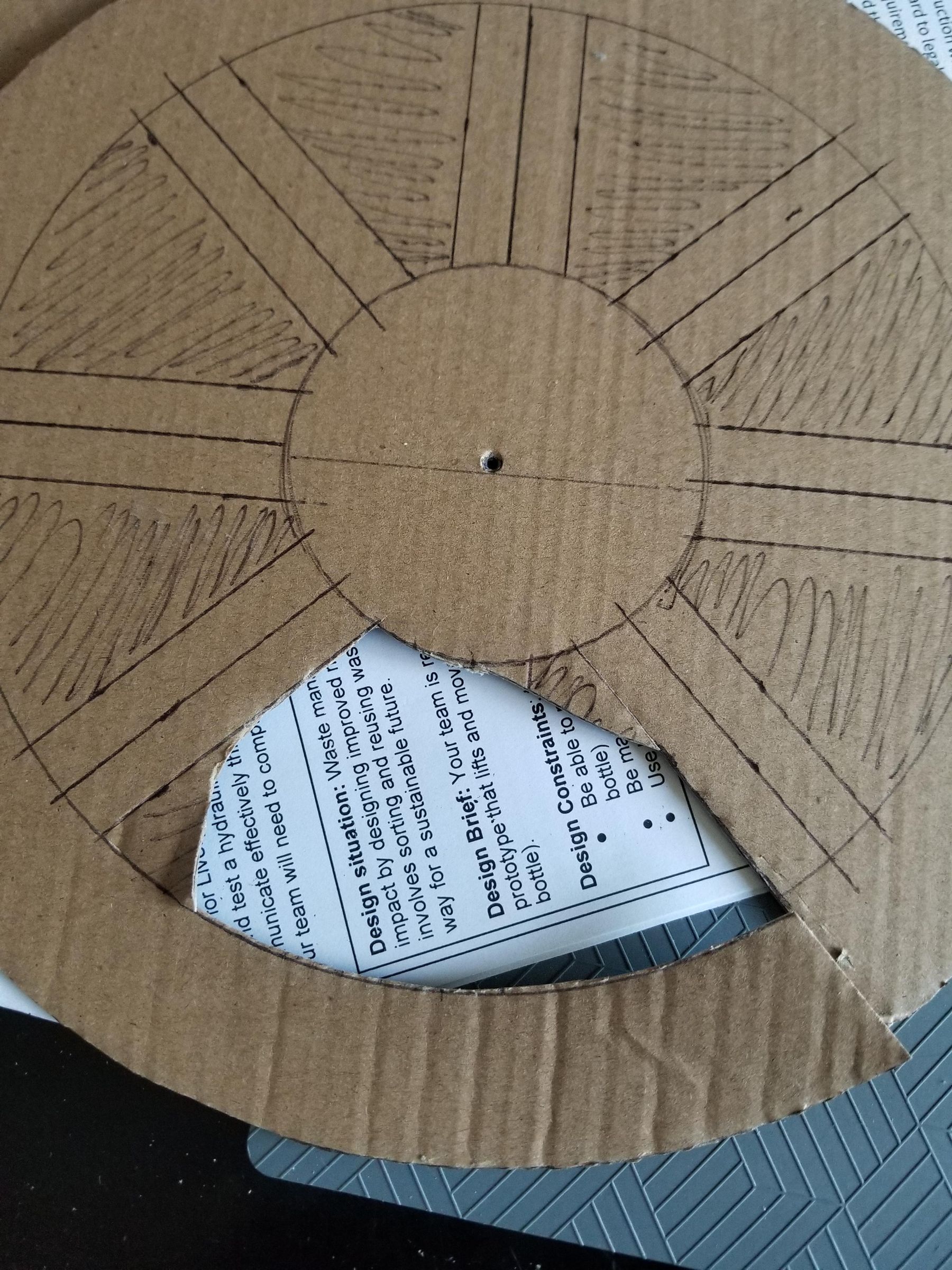 Cardboard Ferris Wheel - Learning From Home Project : 21 Steps (with ...