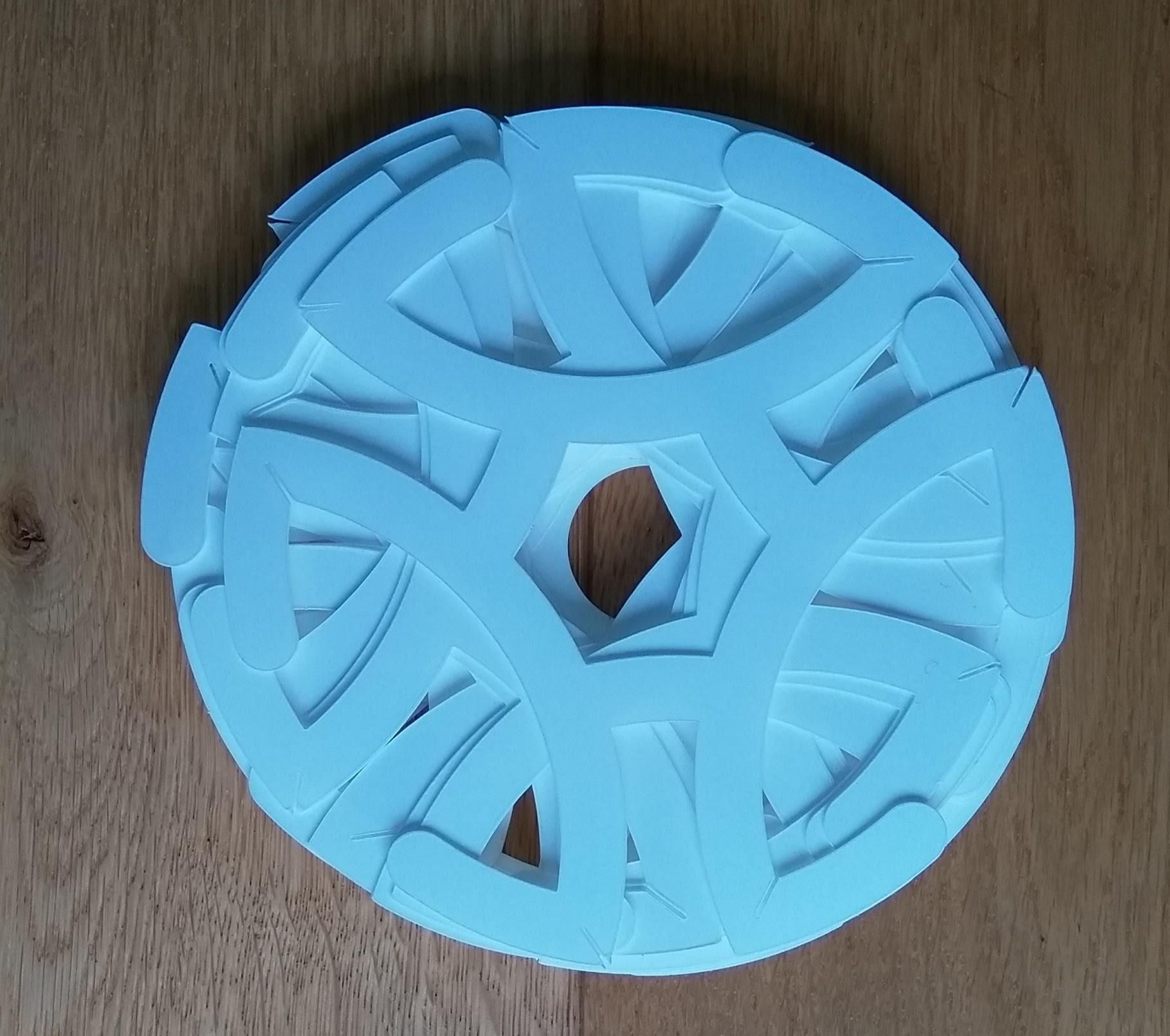 Interlocking Icosahedron Light Shade : 9 Steps (with Pictures ...