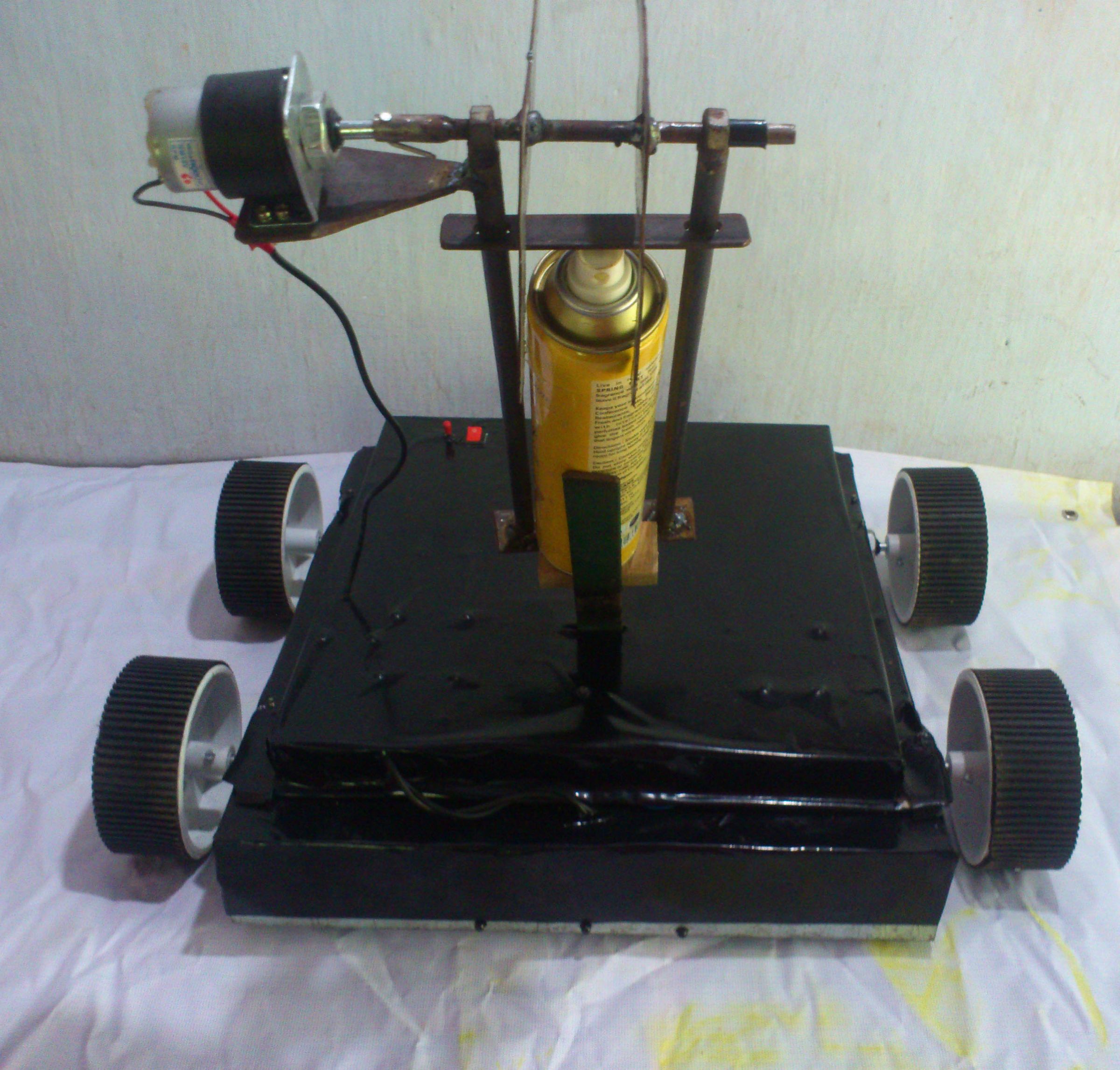 Autonomous Fire Fighter Robot : 6 Steps - Instructables