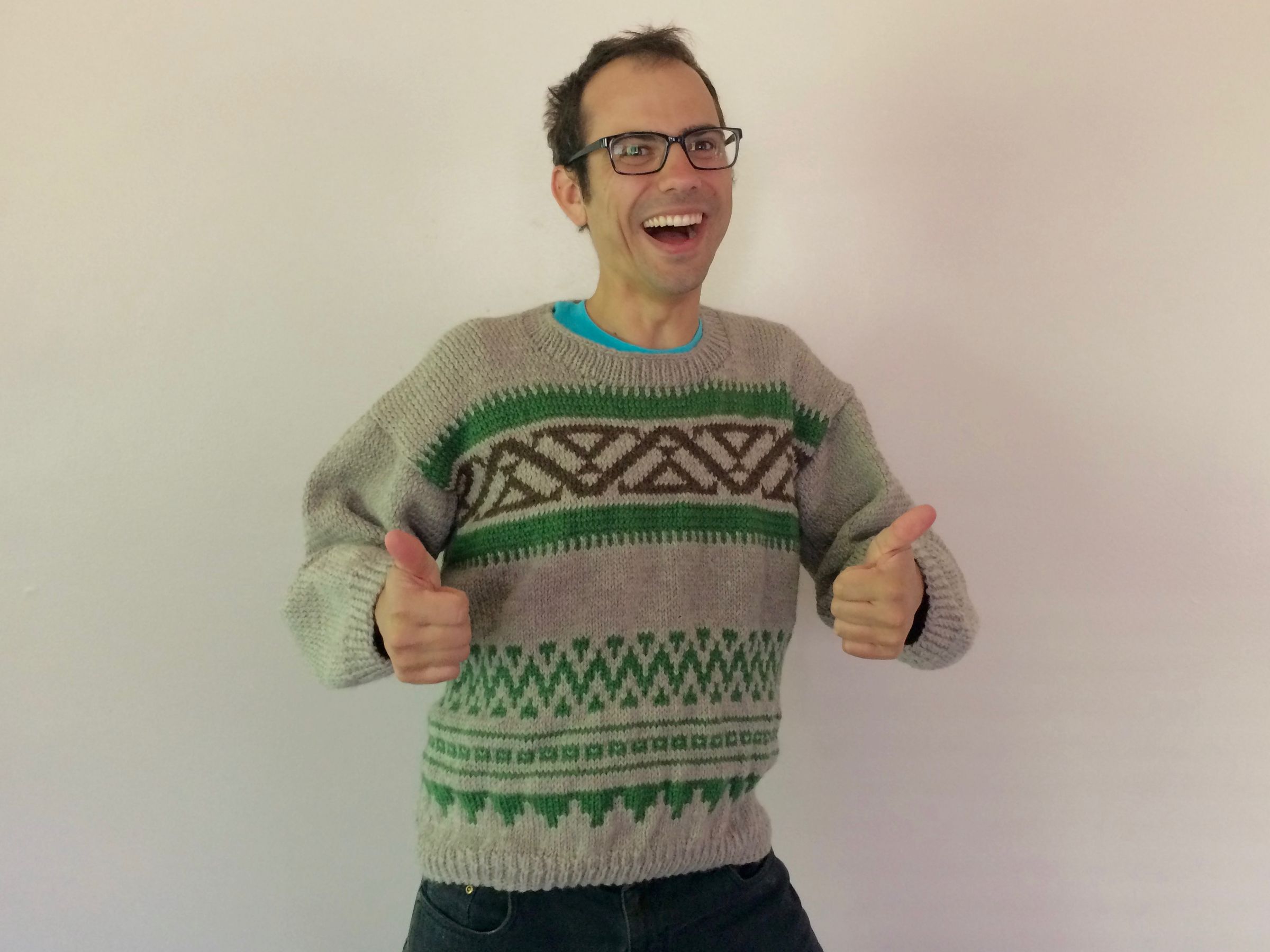 Hand-knit Adult Sweater : 8 Steps (with Pictures) - Instructables