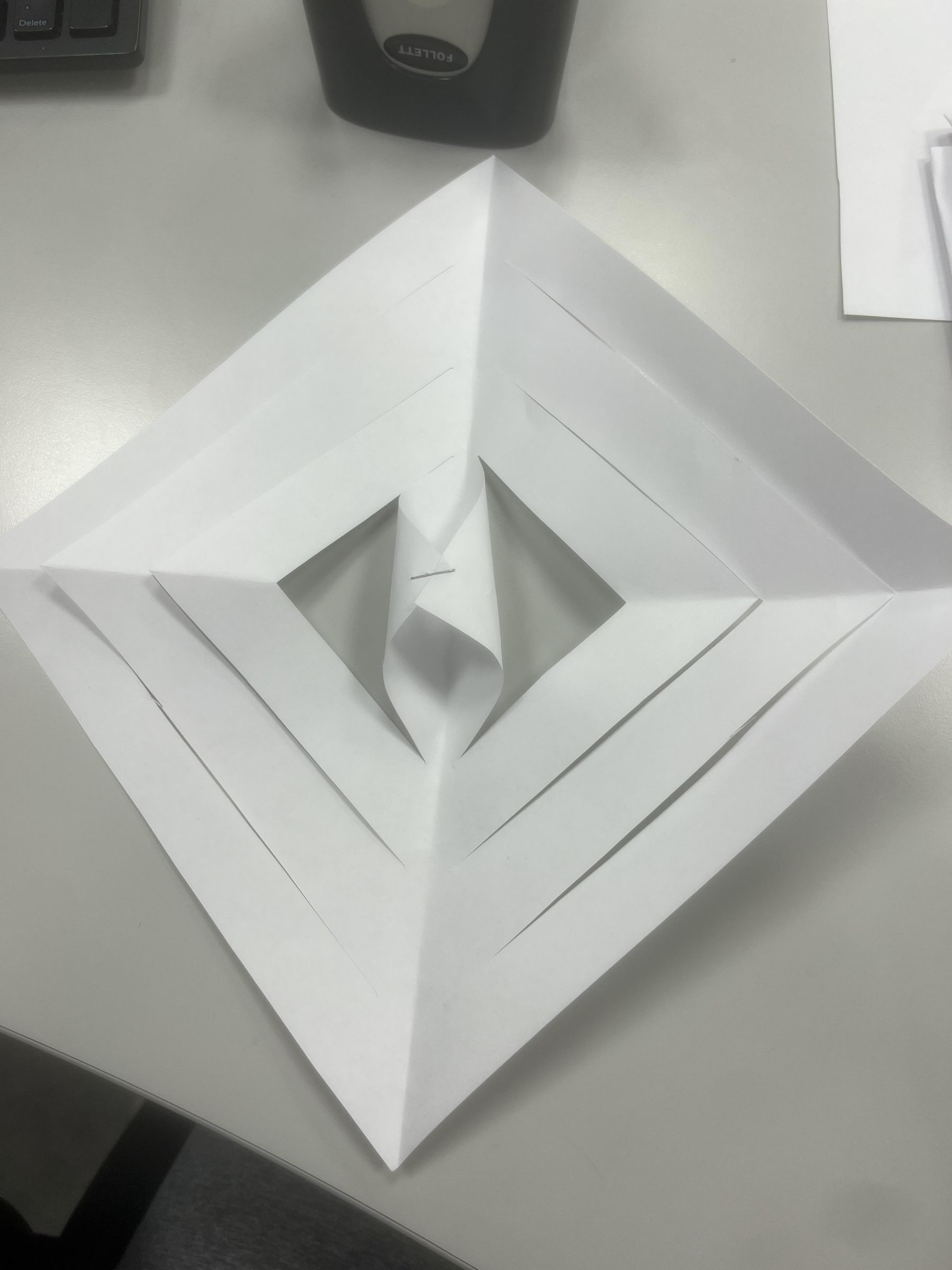 Large Paper Snowflake : 8 Steps - Instructables