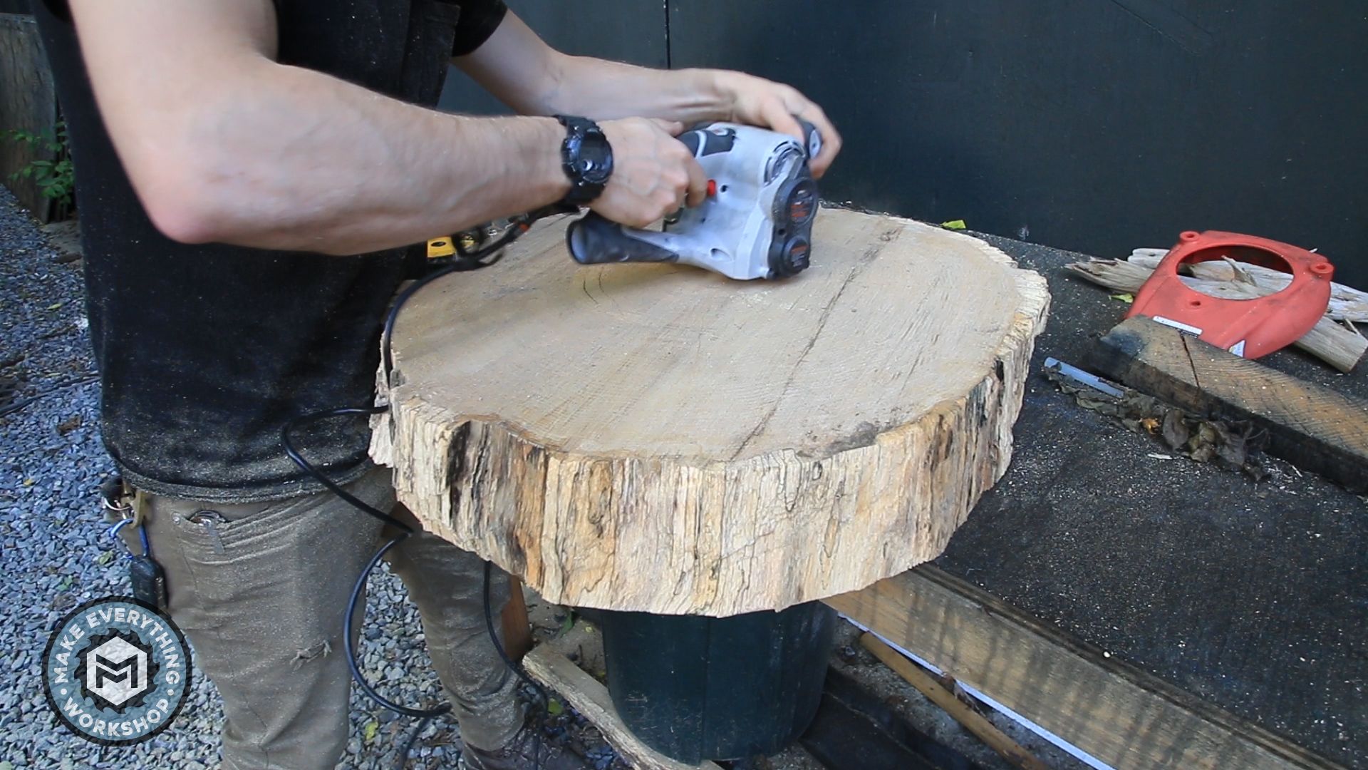 How To: Log Slice Side Table : 15 Steps (with Pictures) - Instructables