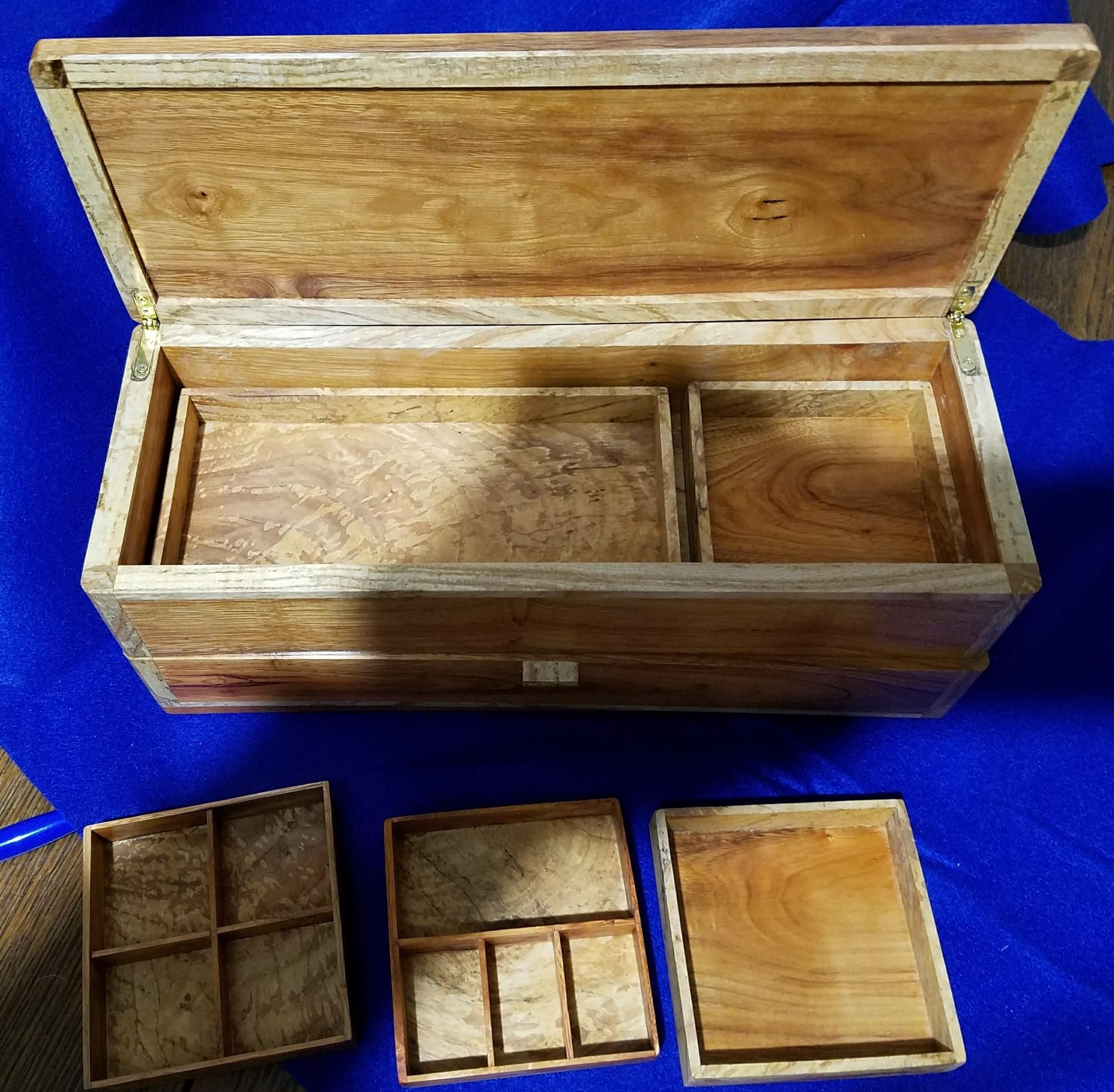 Buckthorn/Spalted Ash Jewelry Box : 4 Steps - Instructables