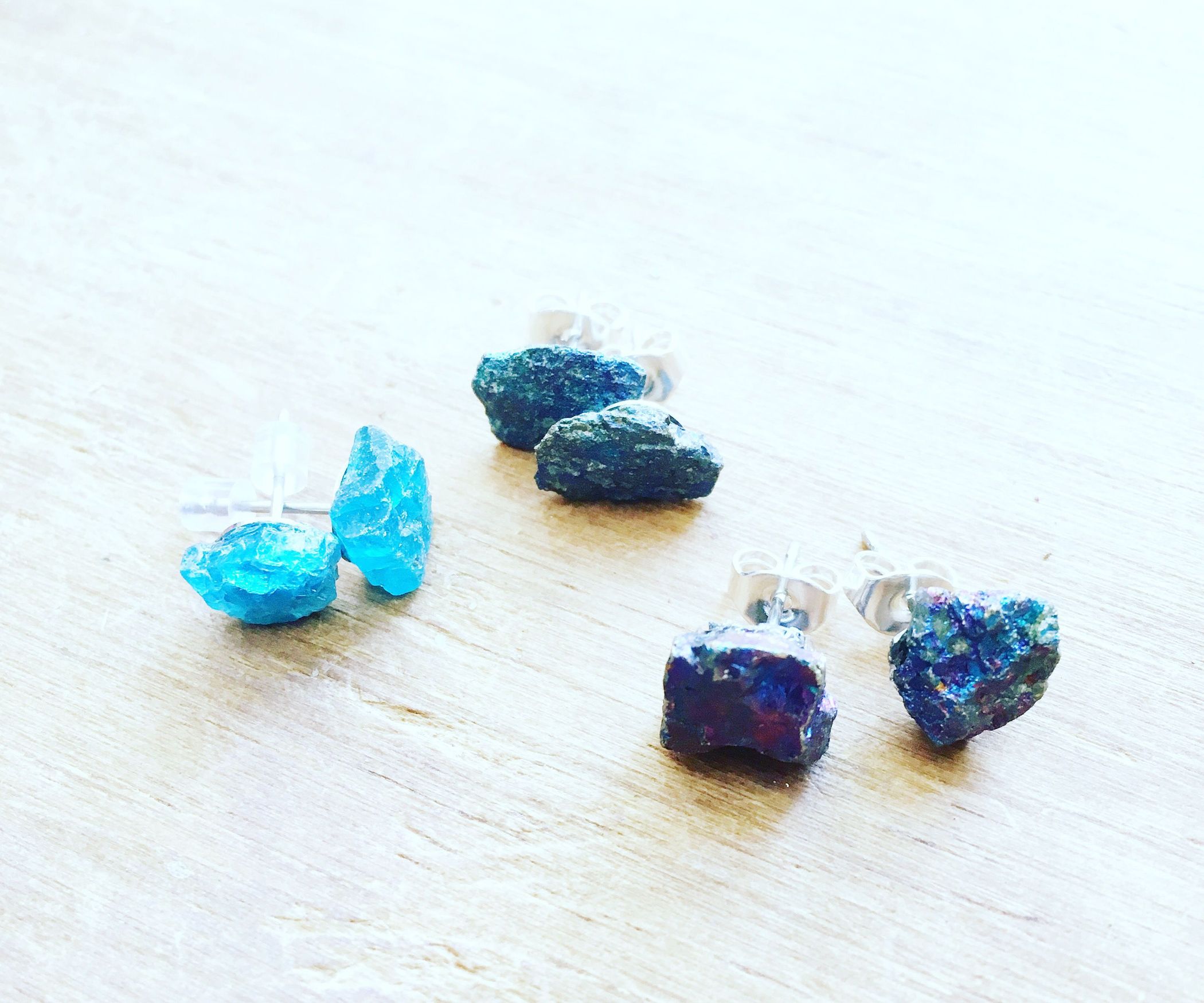 Boho Stone Earrings : 4 Steps (with Pictures) - Instructables