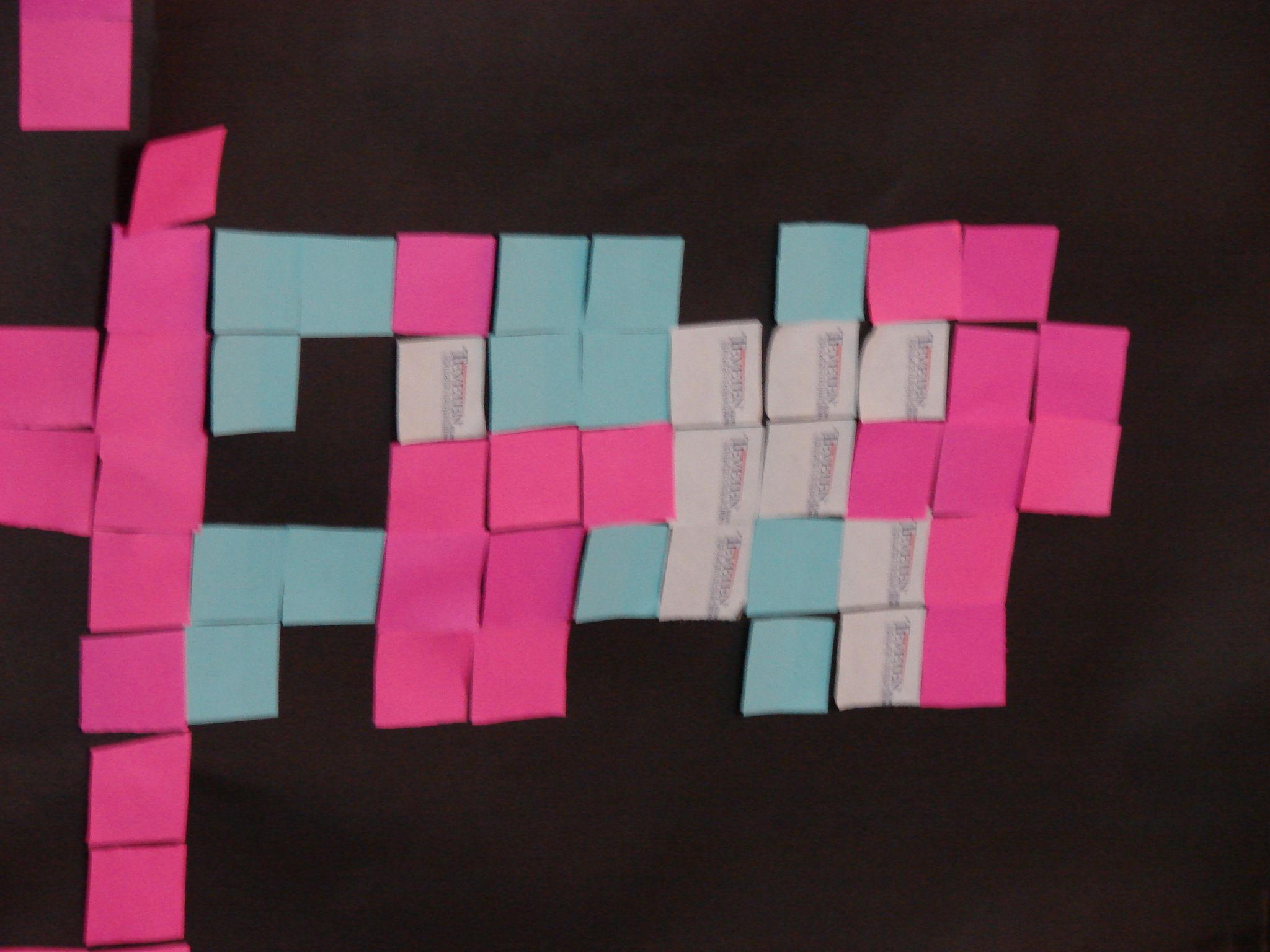 Donkey Kong Sticky Note Mosaic : 3 Steps - Instructables