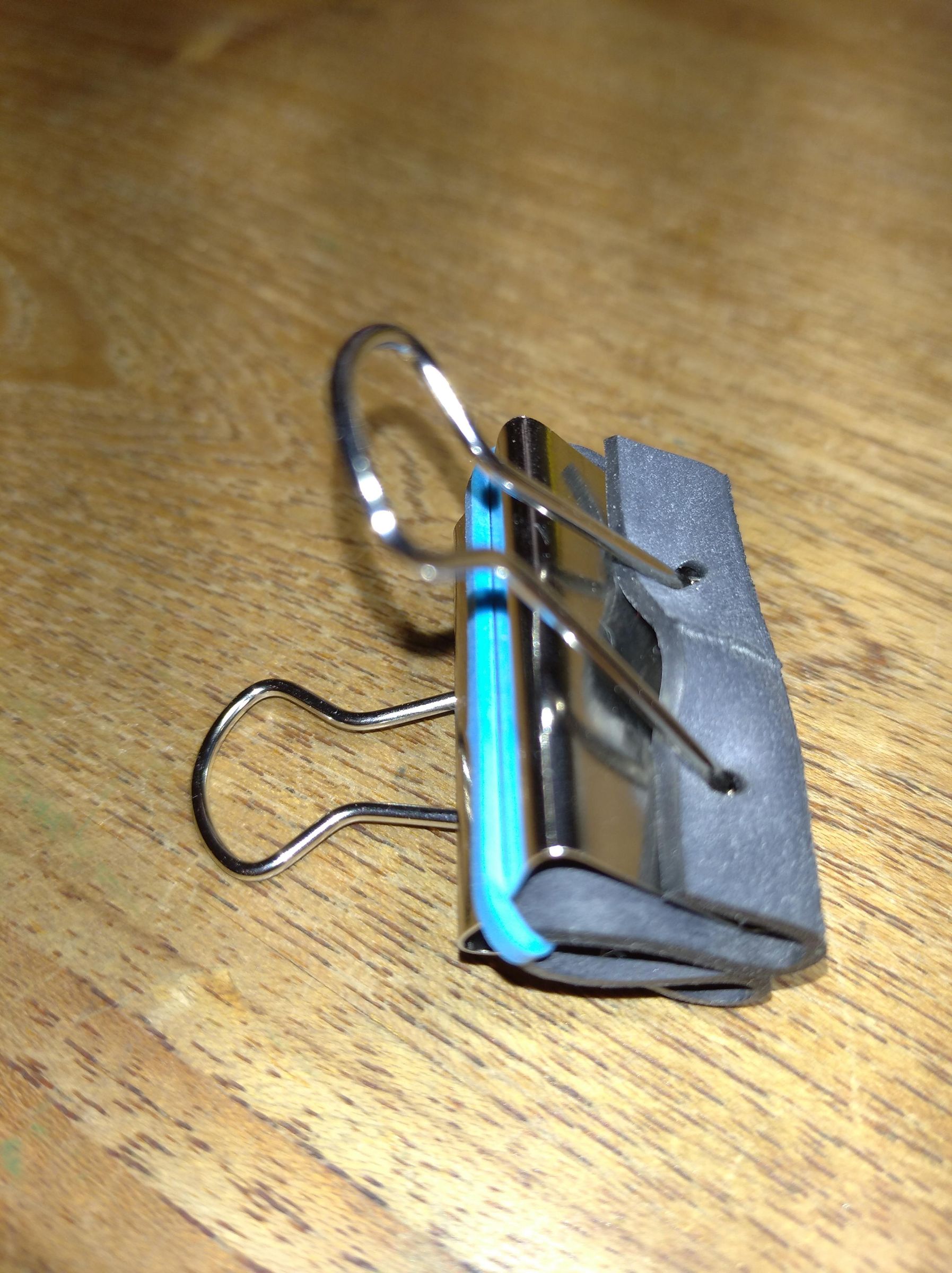 Leather Workshop Binder Clips (two Minutes Hack) : 4 Steps (with ...