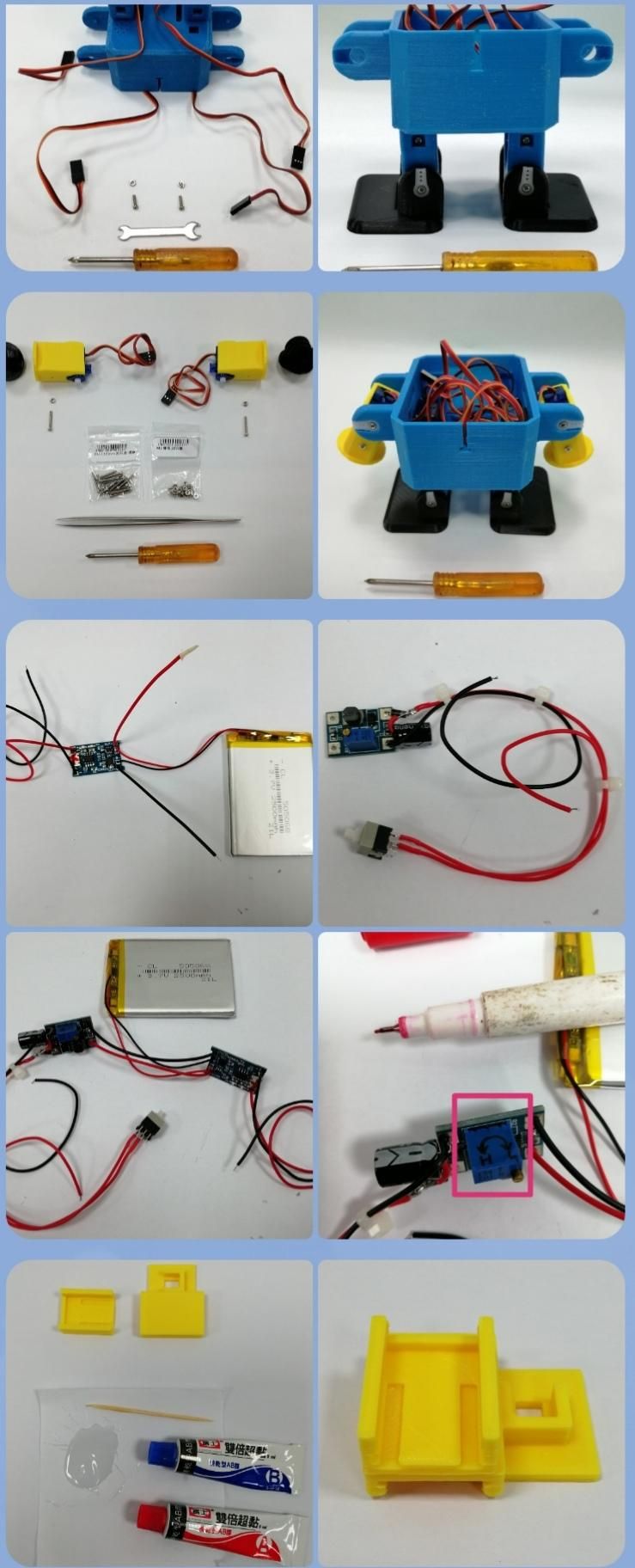 Simple Humanoid Walking and Dancing Robot (Arduino) : 9 Steps (with ...
