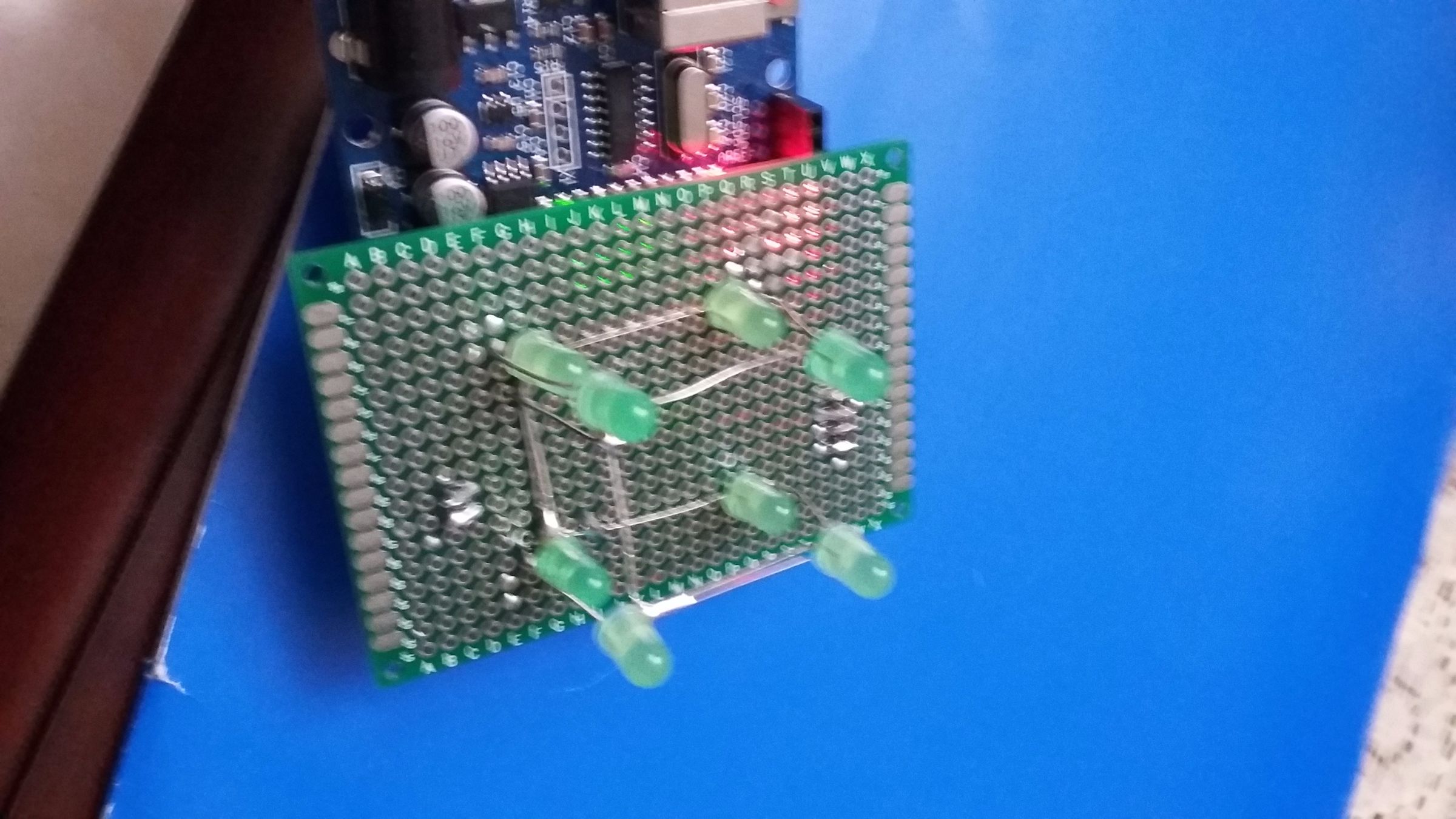 A Simple LED Cube 2X2X2 : 4 Steps (with Pictures) - Instructables