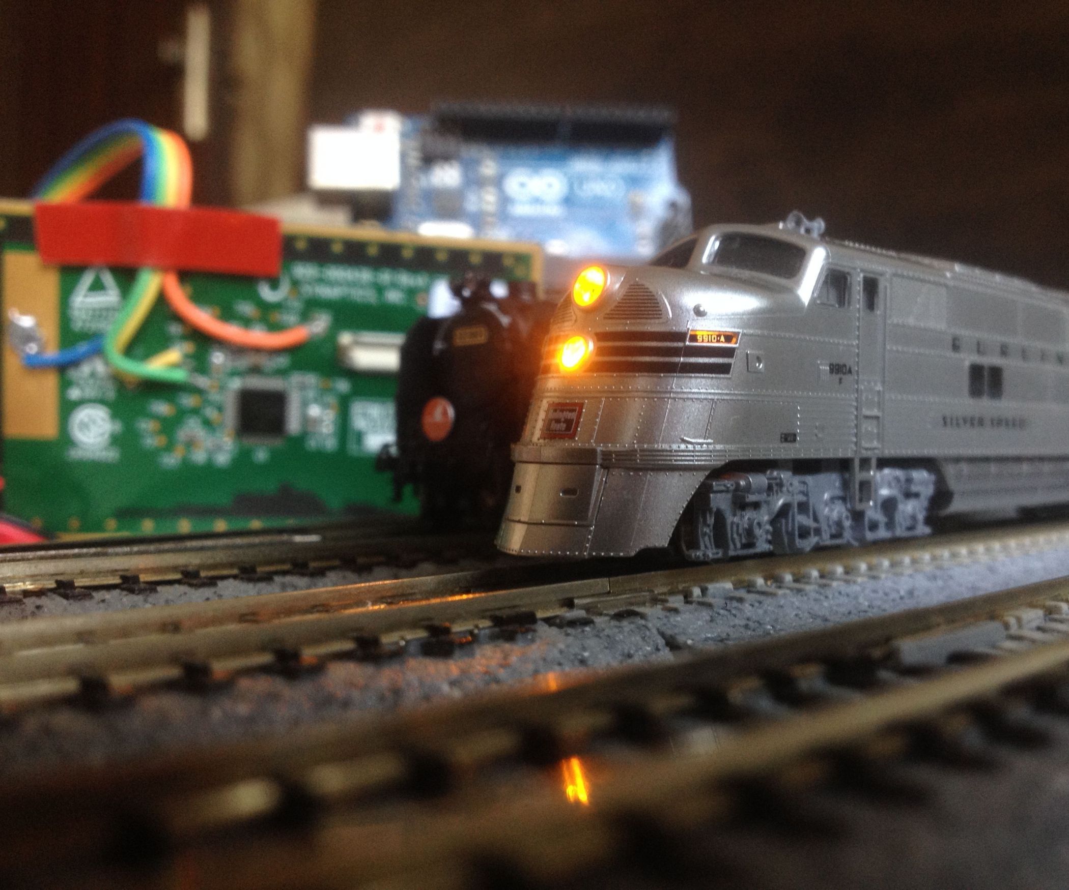 Laptop Touchpad Controlled Model Railroad | PS/2 Arduino Interface : 14 ...