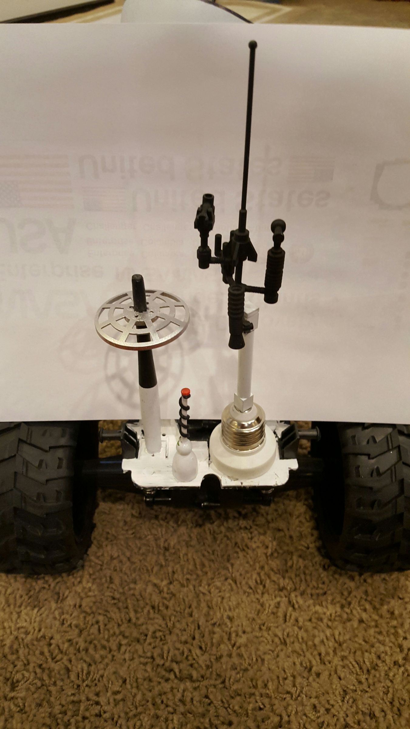 Remote Controlled Mars Rover W/ Android App : 14 Steps (with Pictures ...
