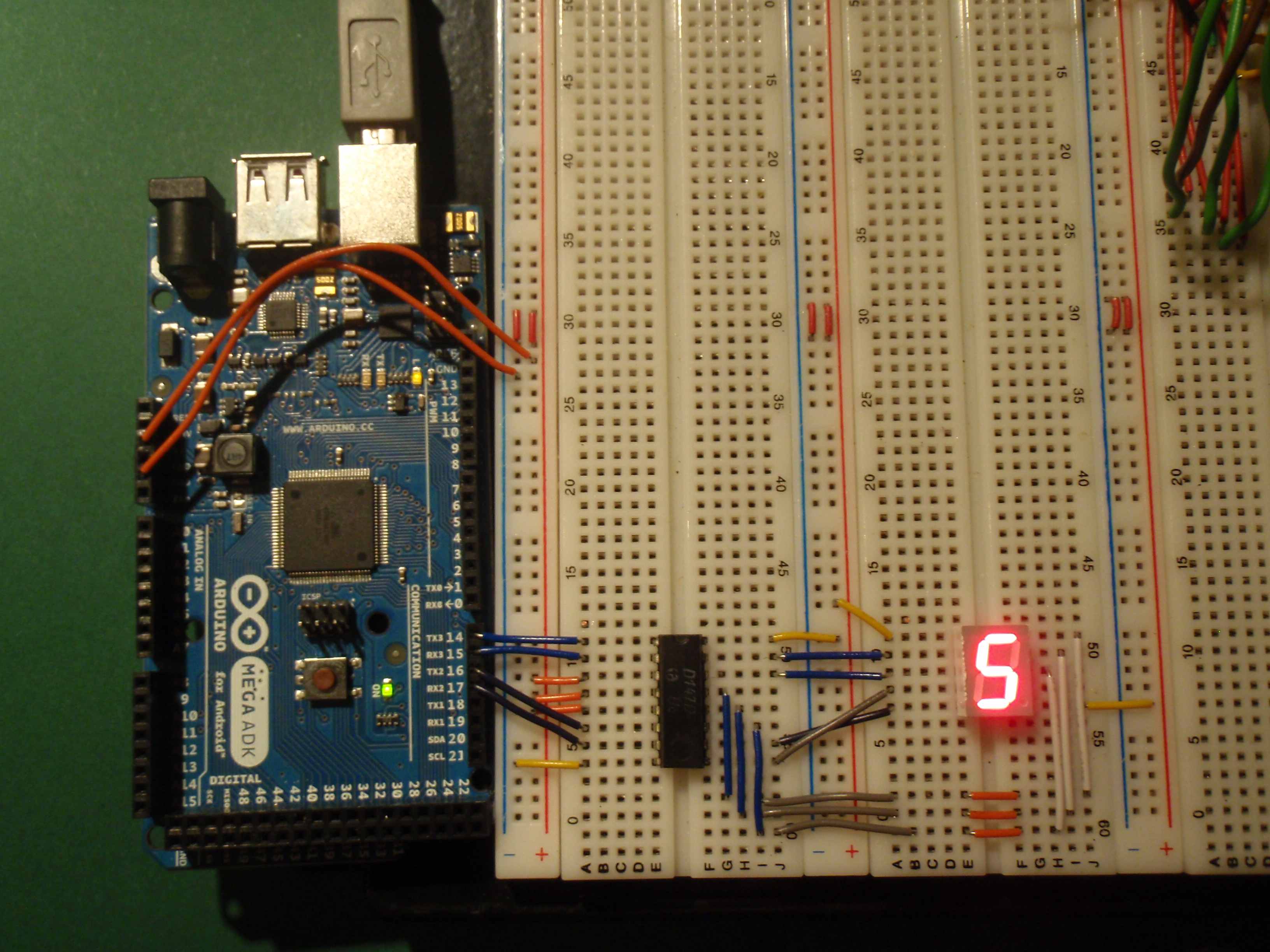 Arduino and 7 Segment LED Display Decoder - Instructables