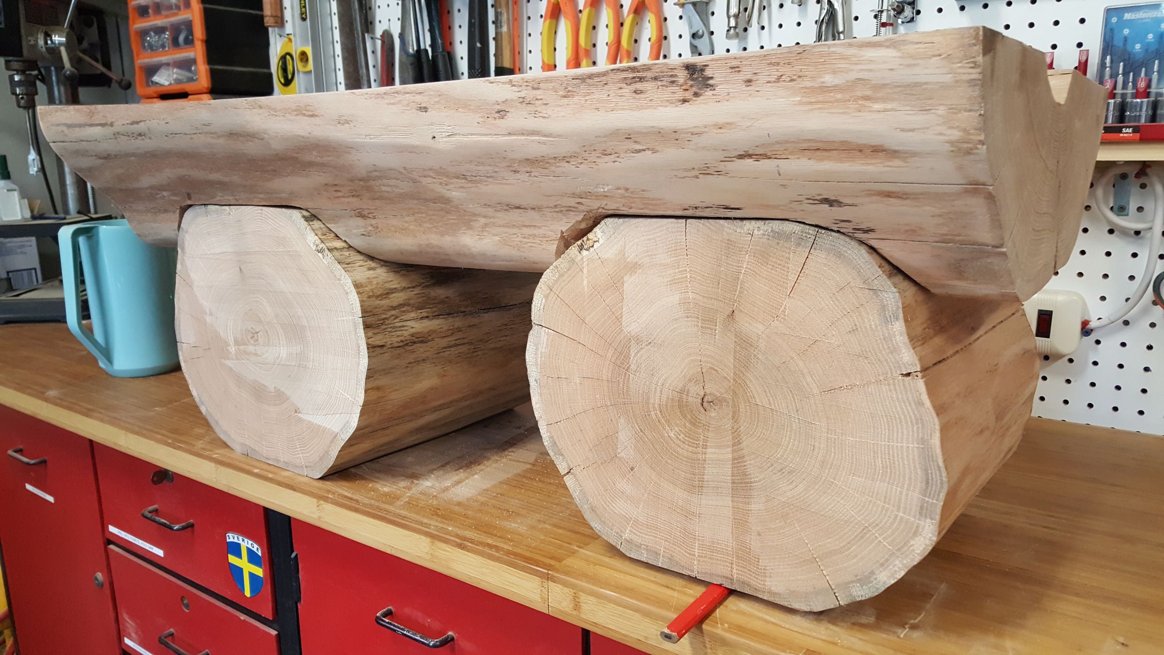 Natural Wood Bench : 8 Steps (with Pictures) - Instructables