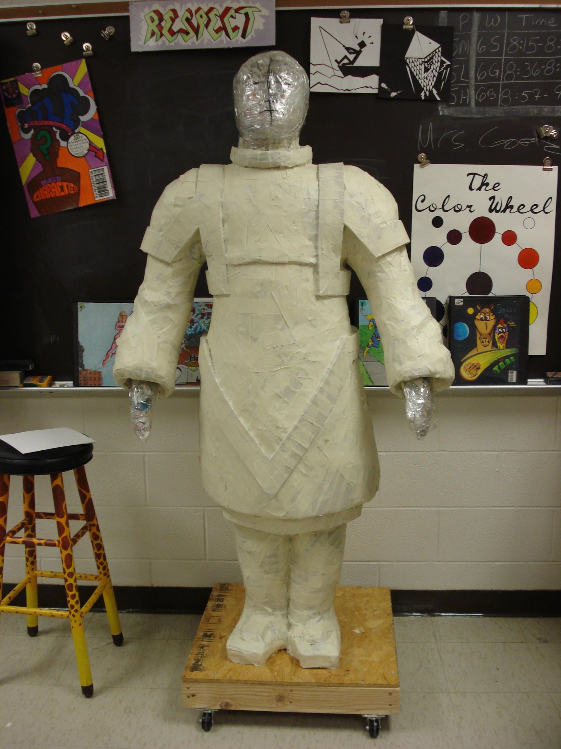 Paper Mache Terracotta Warrior : 4 Steps (with Pictures) - Instructables