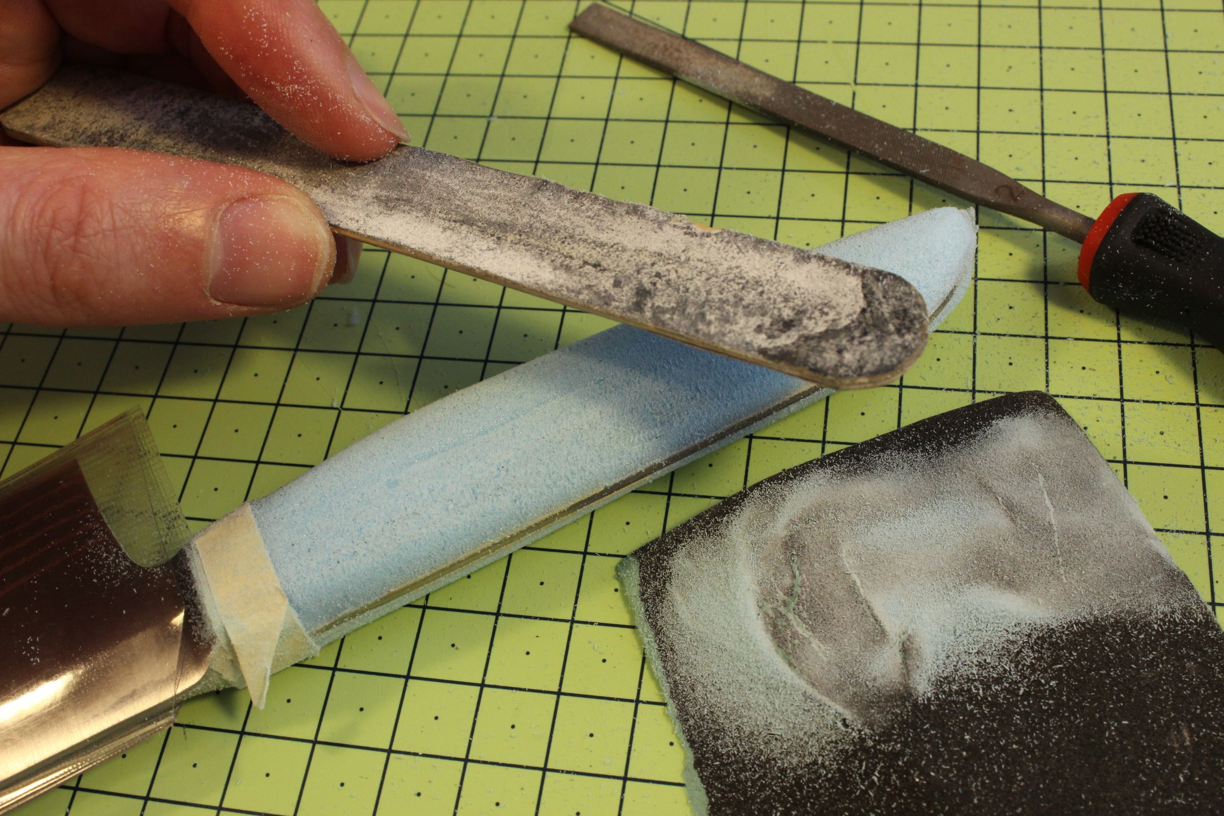 Designed by Touch: a Dual Polymer Knife Handle : 11 Steps (with ...