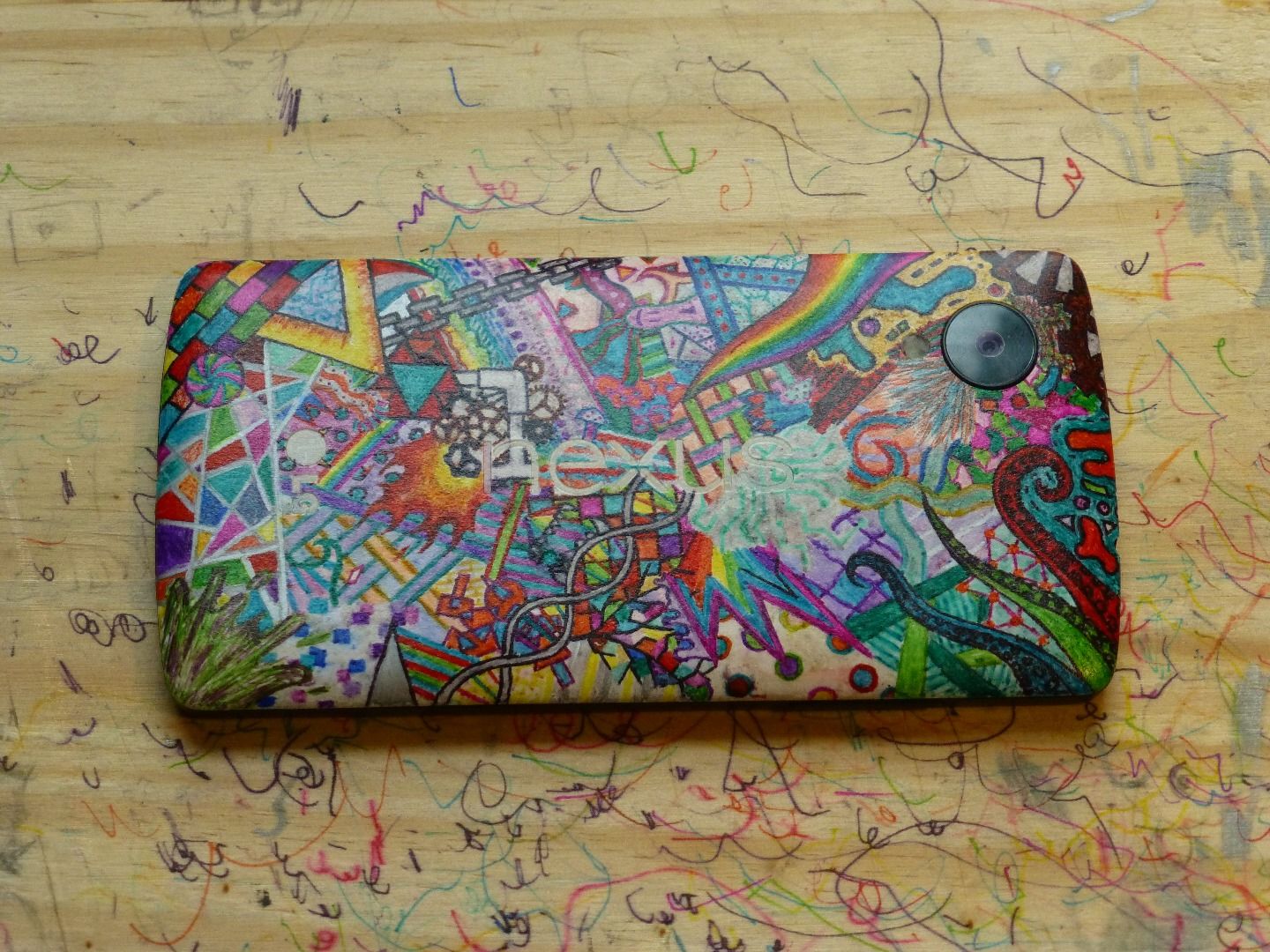 Sharpie Phone Backplate (Nexus 5) : 5 Steps (with Pictures) - Instructables