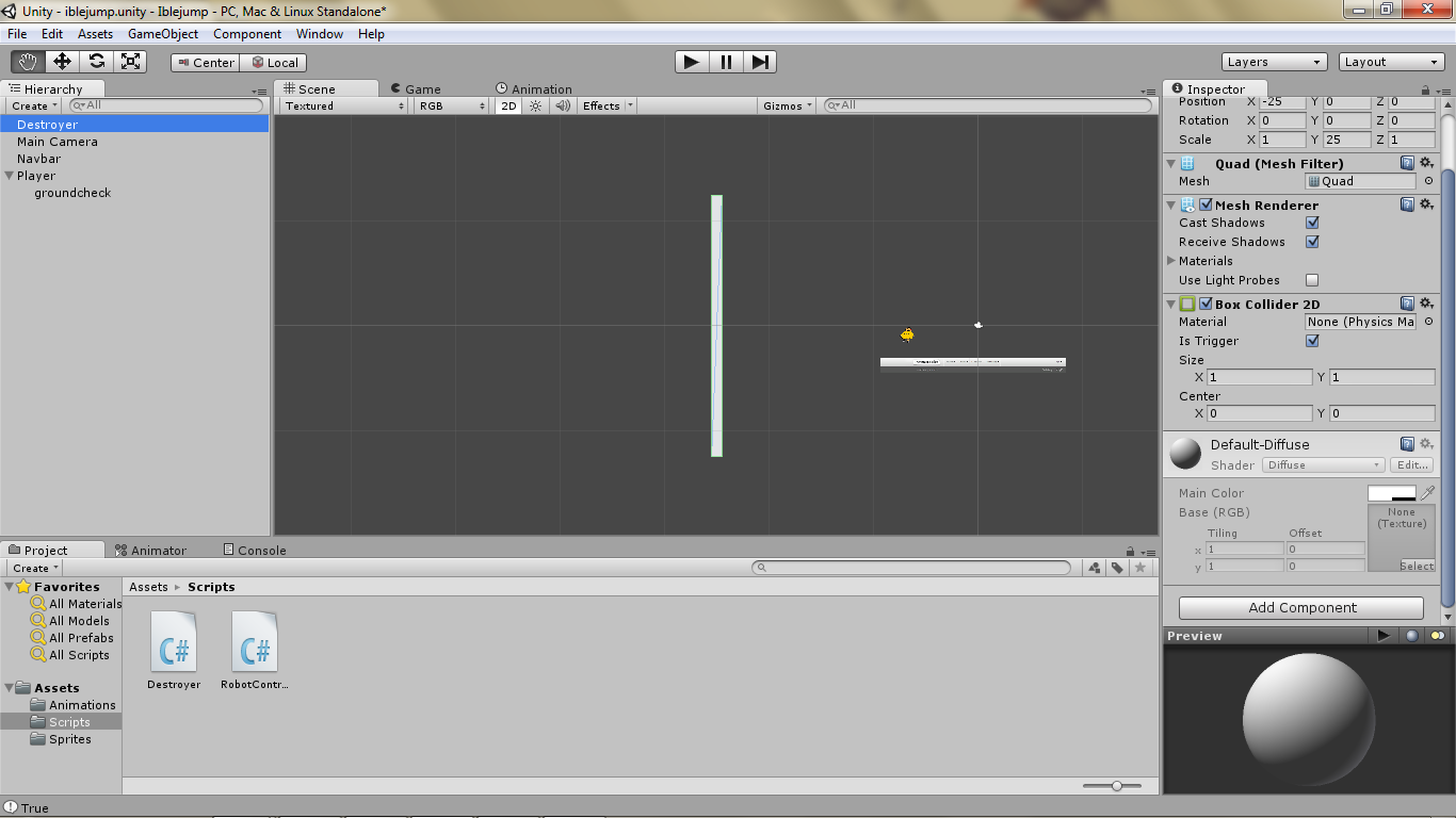 Make a 2D Video Game With Unity : 19 Steps (with Pictures) - Instructables