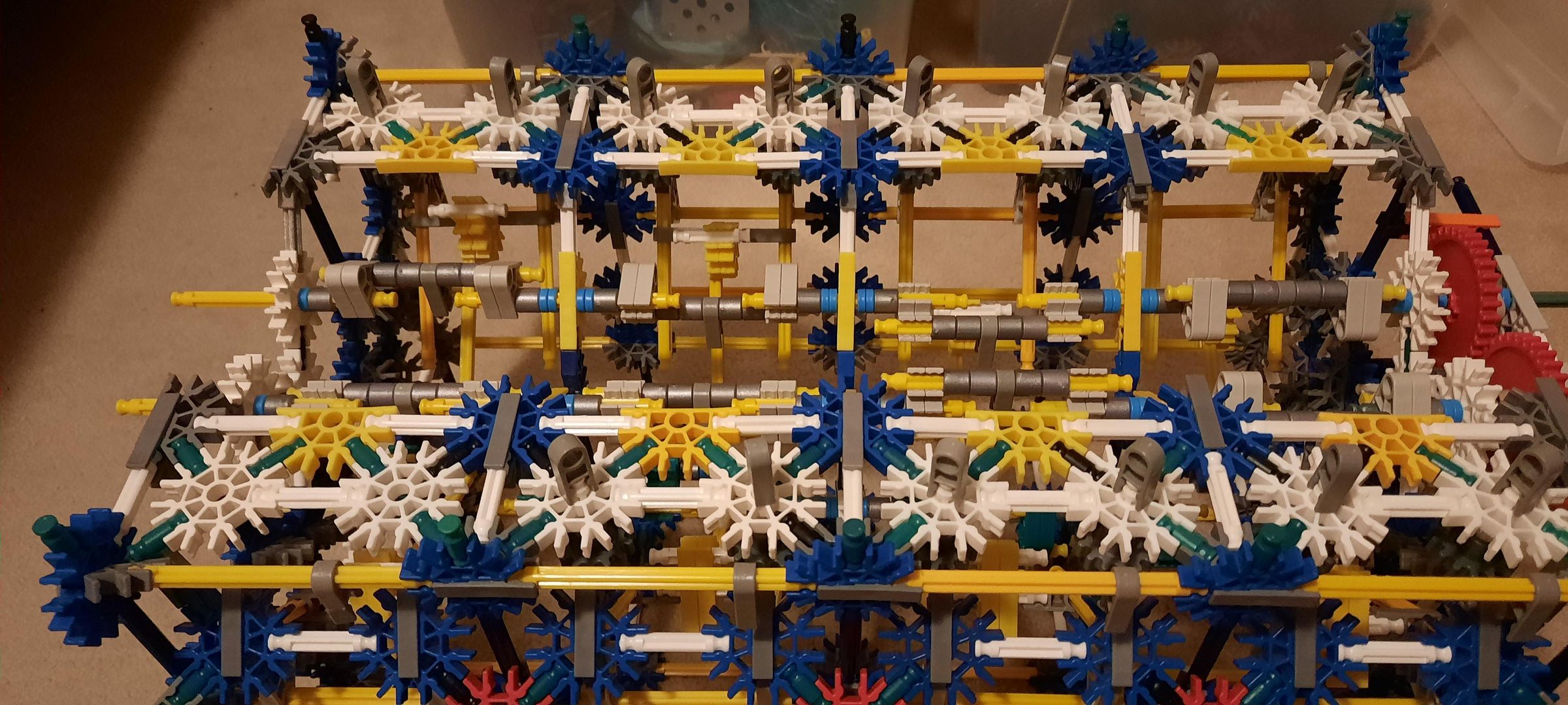 Knex Engine Instruction Version : 6 Steps - Instructables