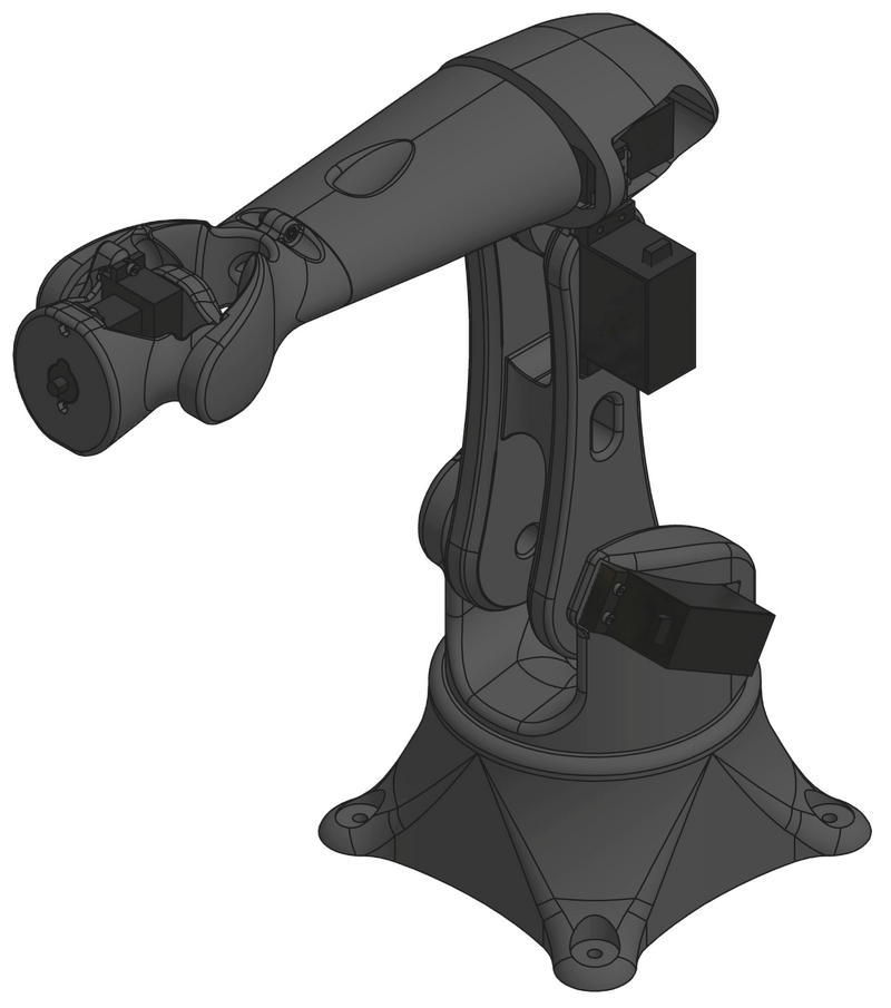 DIY Robotics | Educative 6 Axis Robot Arm : 6 Steps (with Pictures ...