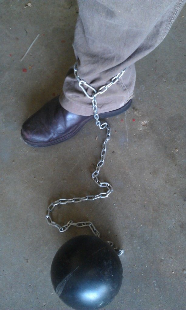 Ball and Chain - for Bucks/stag Party - Instructables
