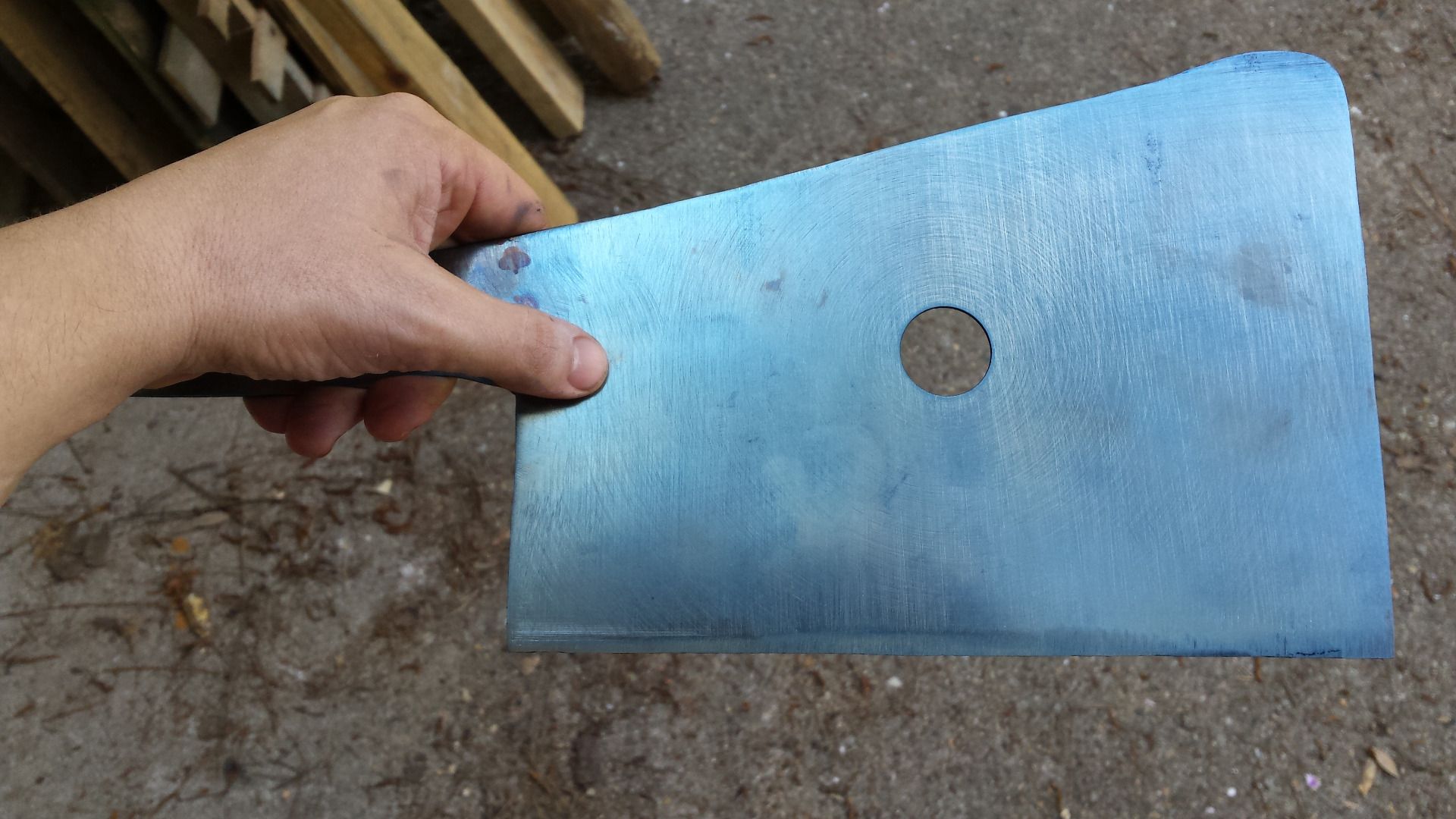 Hog Splitter From a 12" Saw Blade : 15 Steps - Instructables