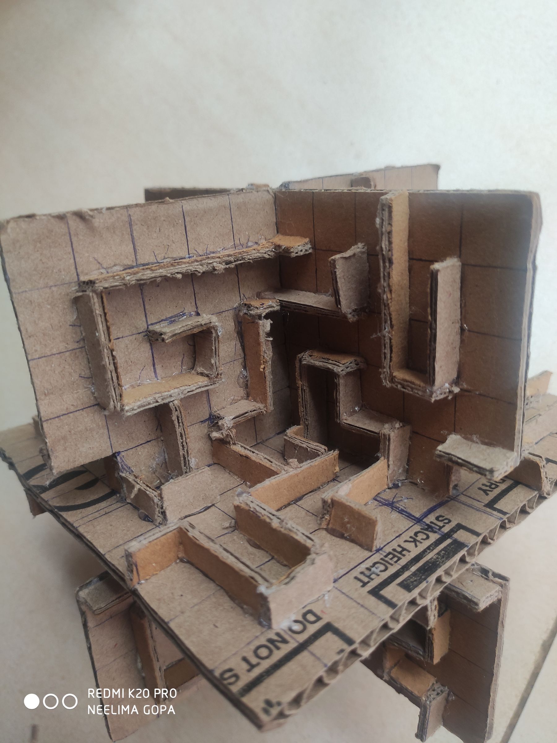 3D Cardboard Labyrinth Maze : 19 Steps (with Pictures) - Instructables