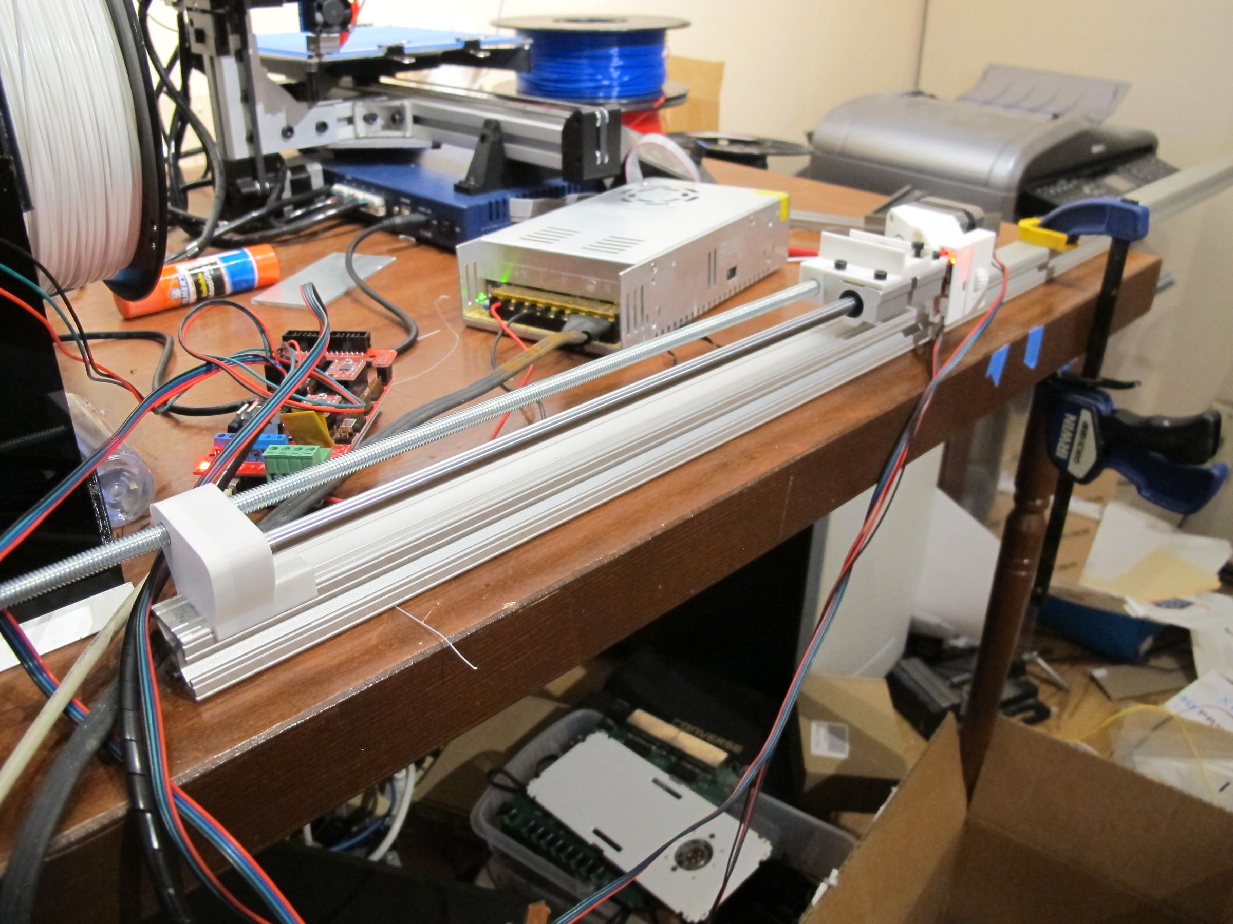 Linear Screw Rail : 4 Steps - Instructables