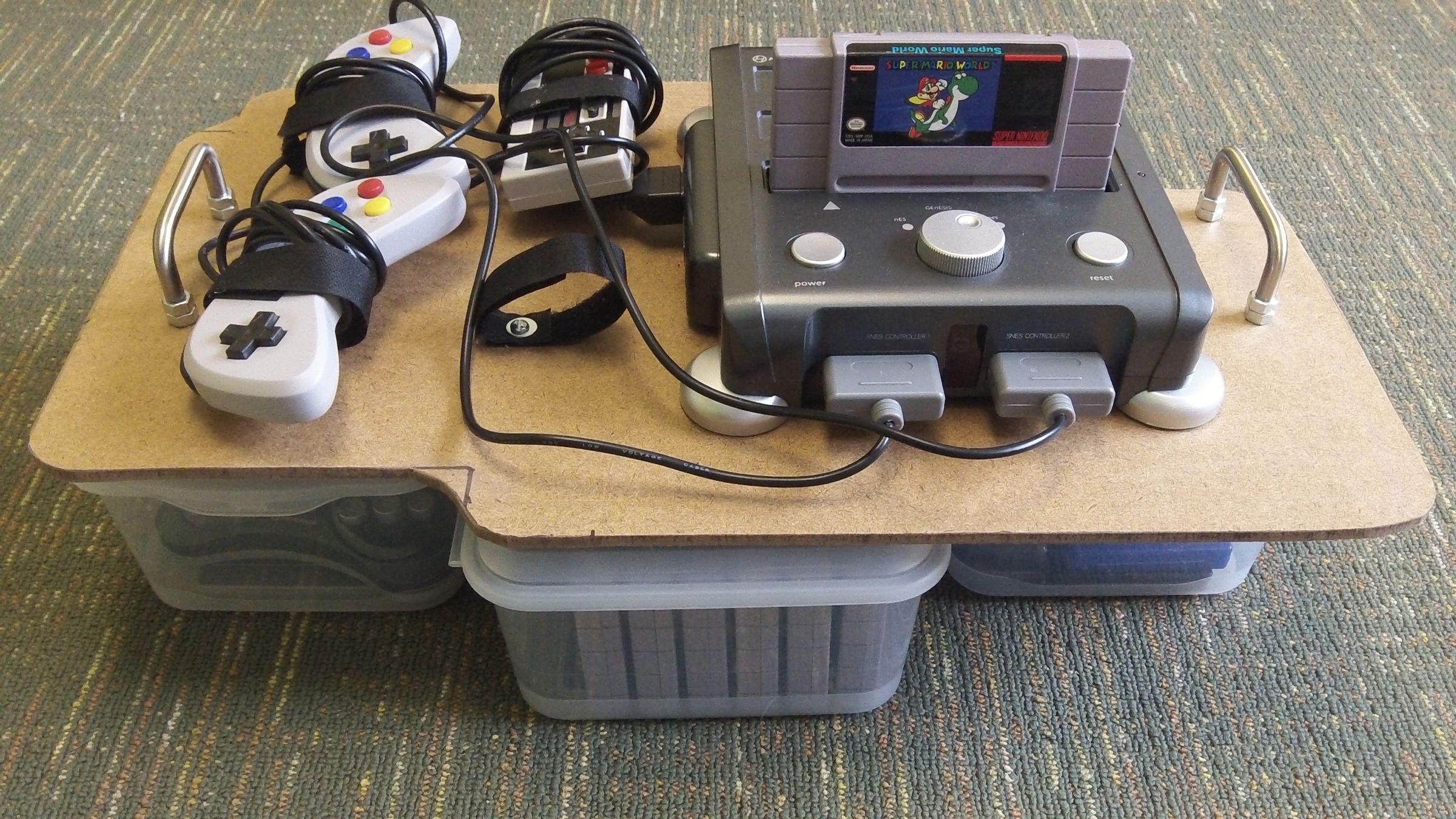 Portable Game System Box: Built for