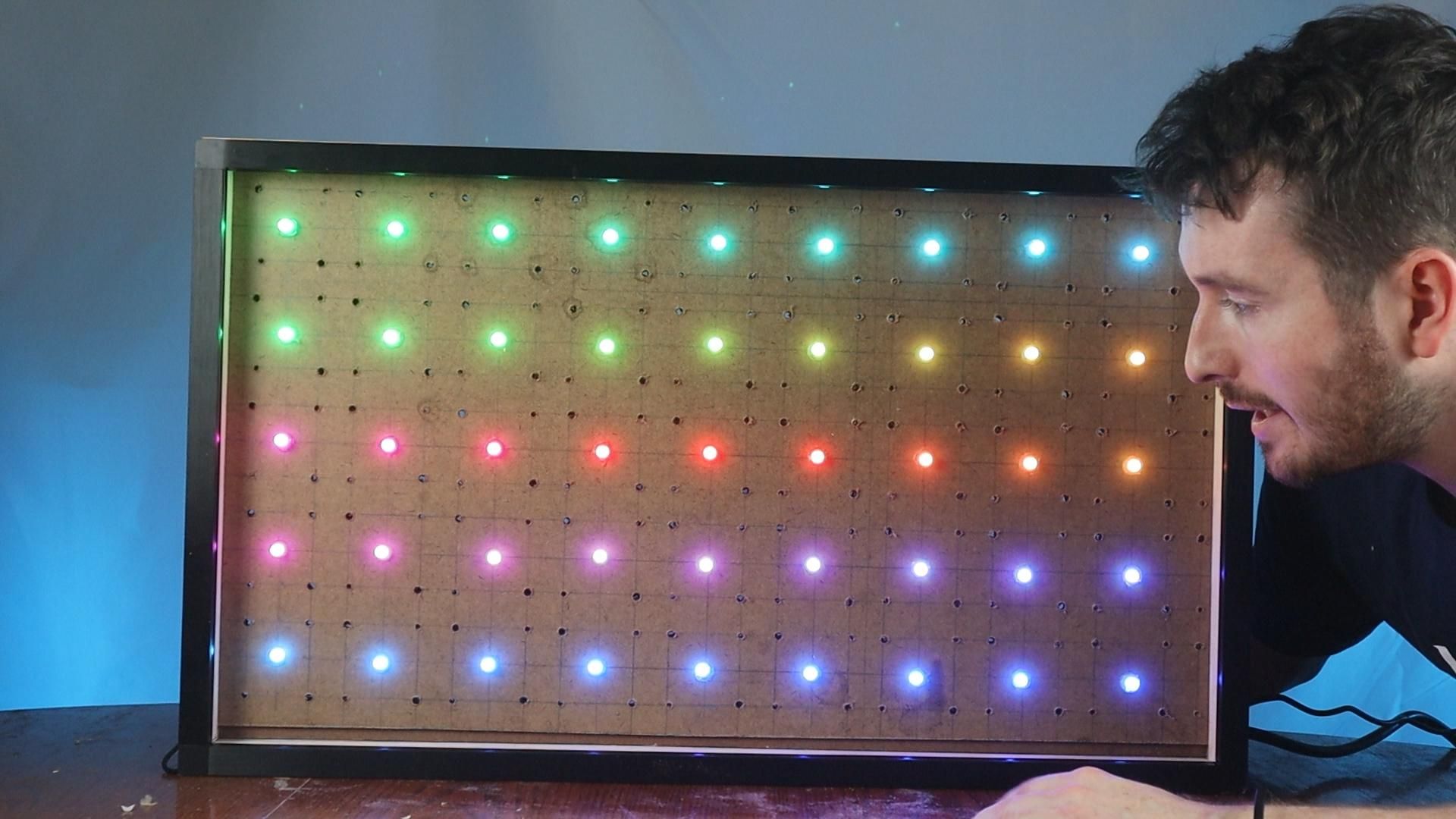 Interactive LED Touch Screen Using the Raspberry Pi : 5 Steps (with ...