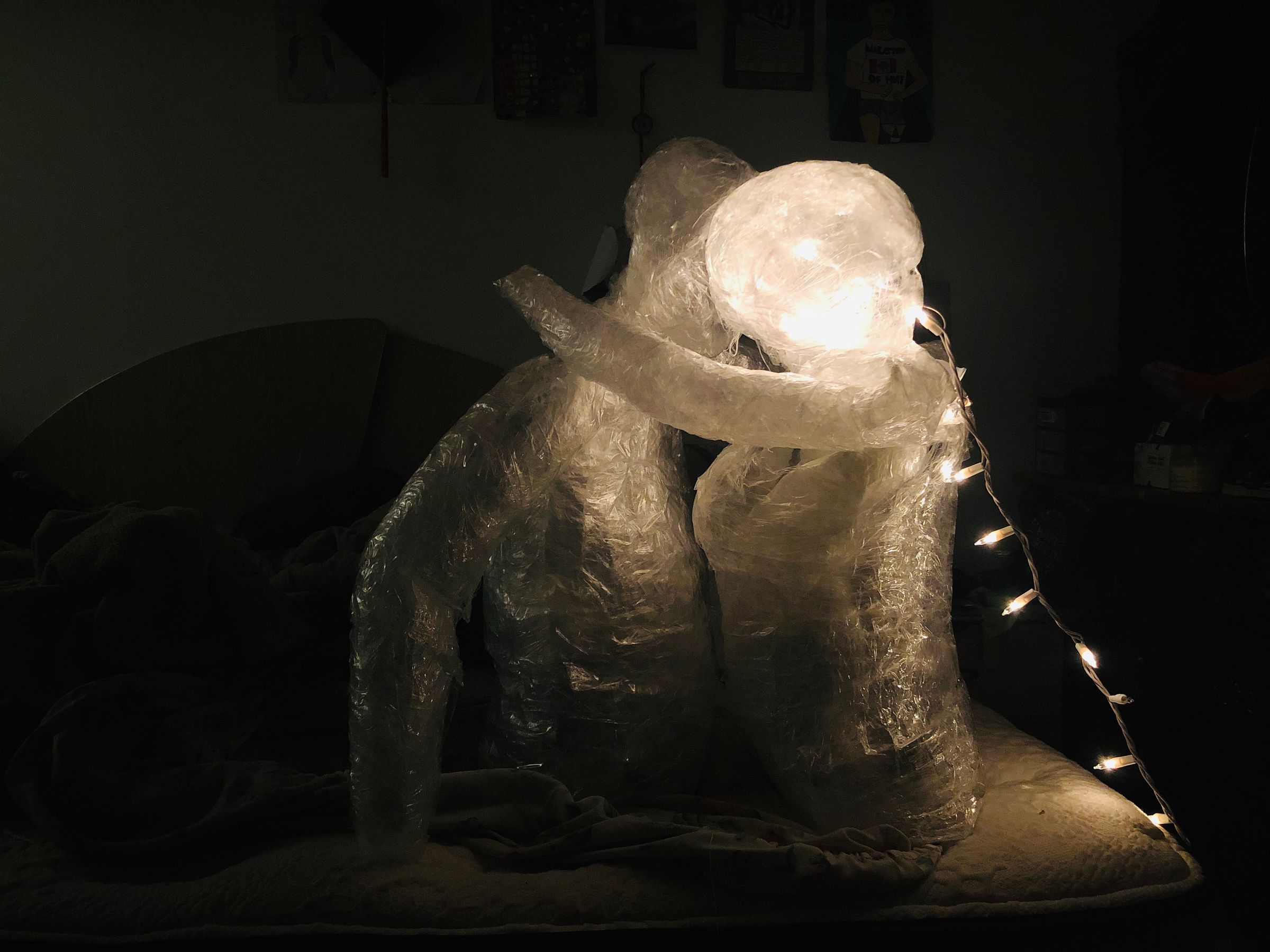 Human Packing Tape Sculpture : 8 Steps - Instructables