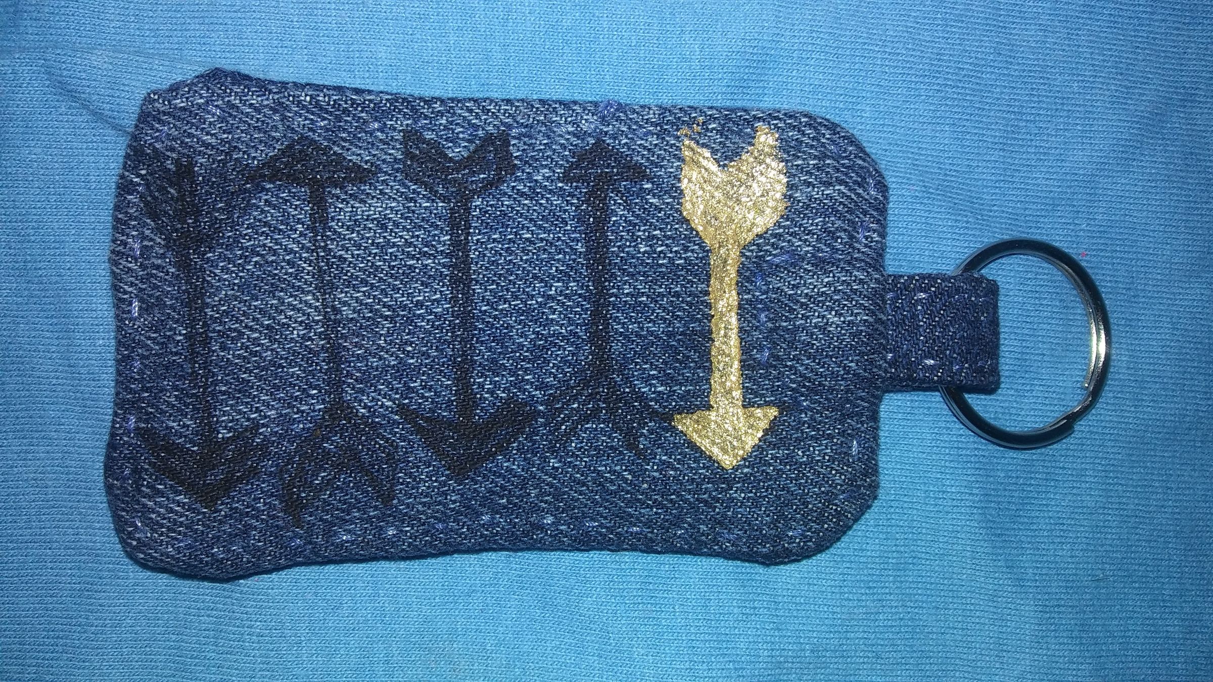 DIY Denim Keychains : 5 Steps - Instructables