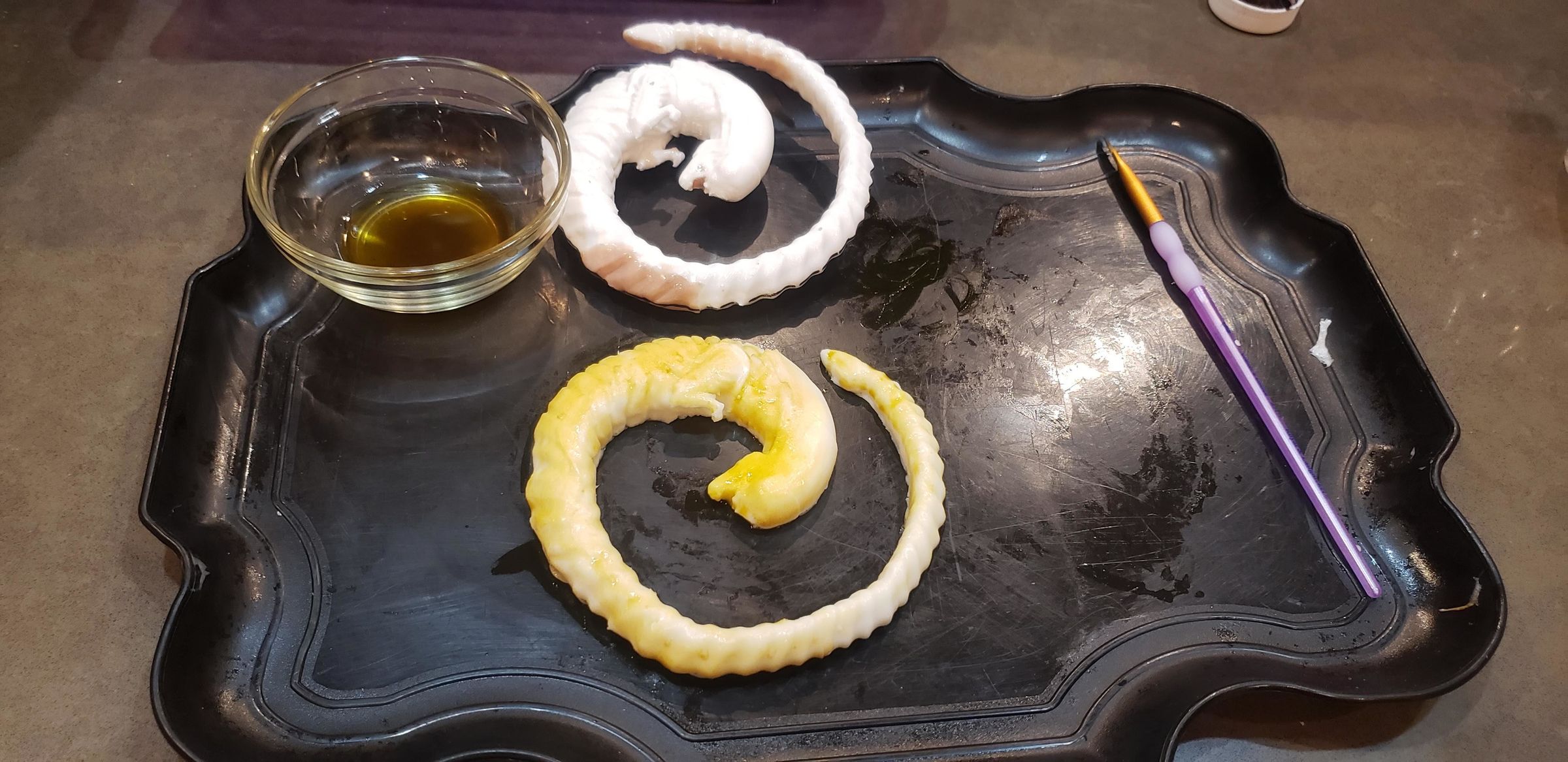 100% Edible Aliens Inspired Chestburster Gelatin Babycake : 14 Steps ...