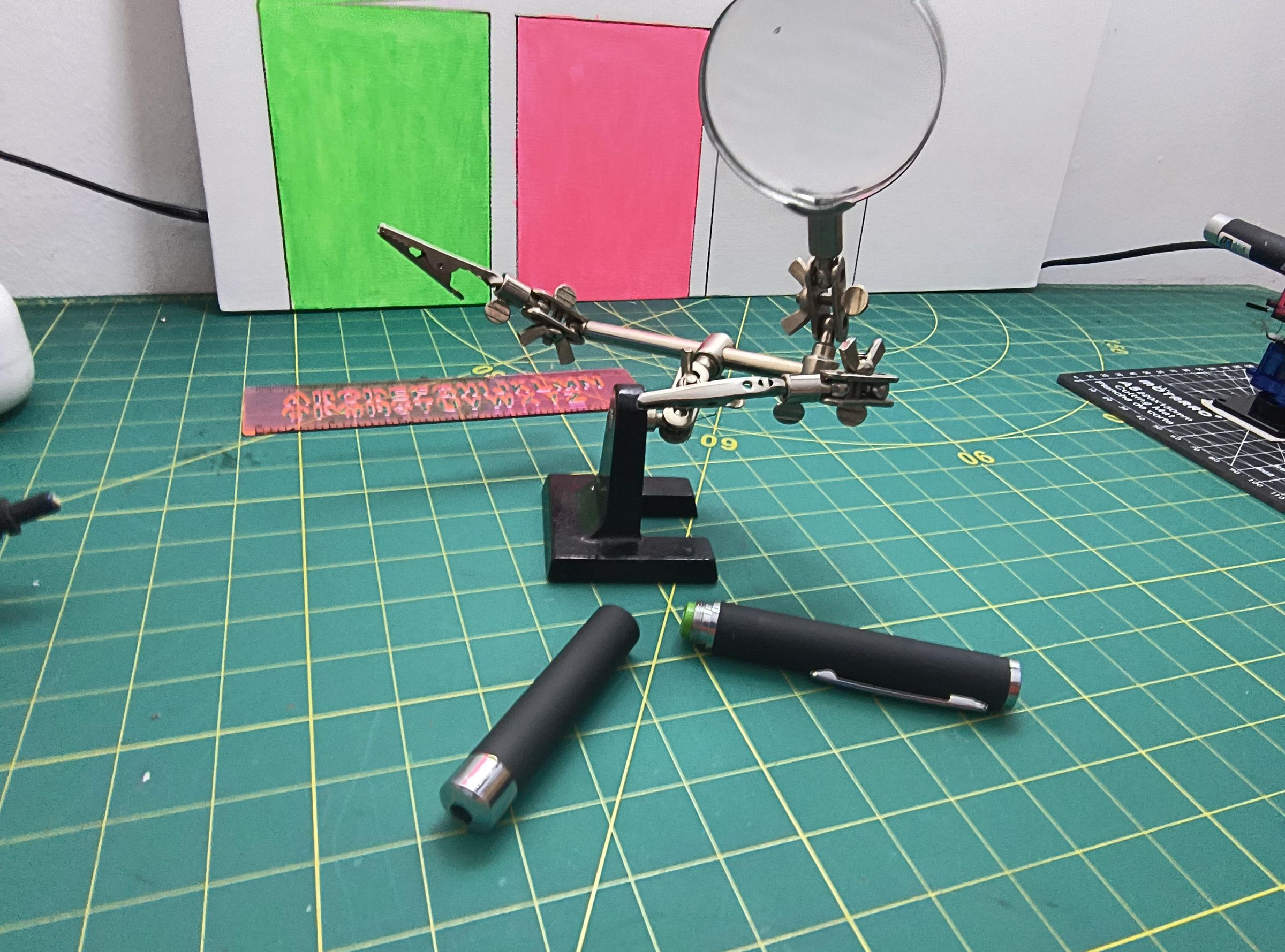 Clock With Laser Projector! - Visuino - Visual Development for Arduino