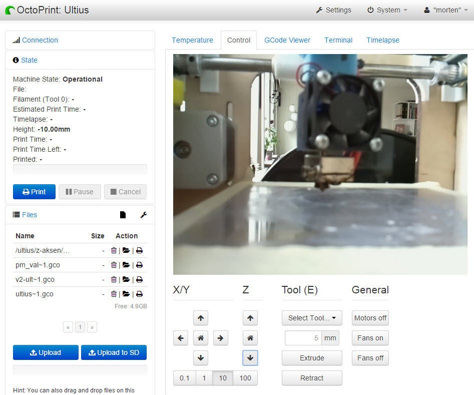 Newbies Guide to Installing and Configuring Octoprint on a Raspberry Pi for 3D Printing : 6 ...