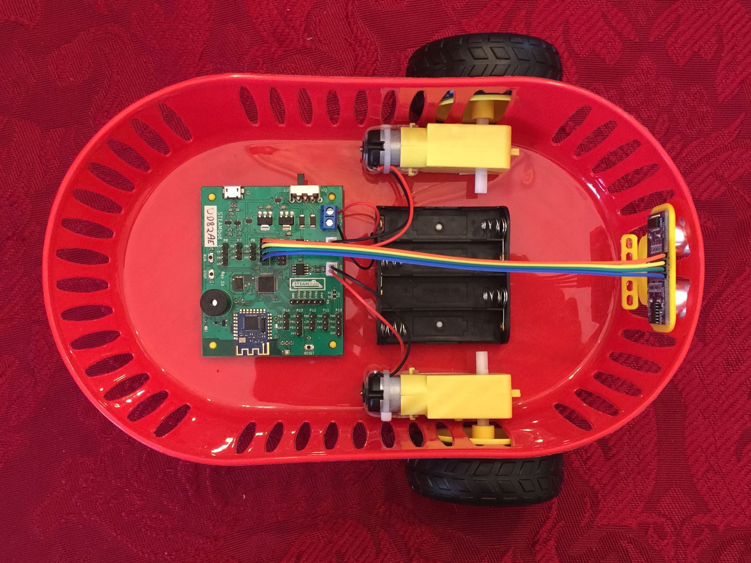 BasketBot - a Robot Car Made With a Plastic Basket : 12 Steps ...