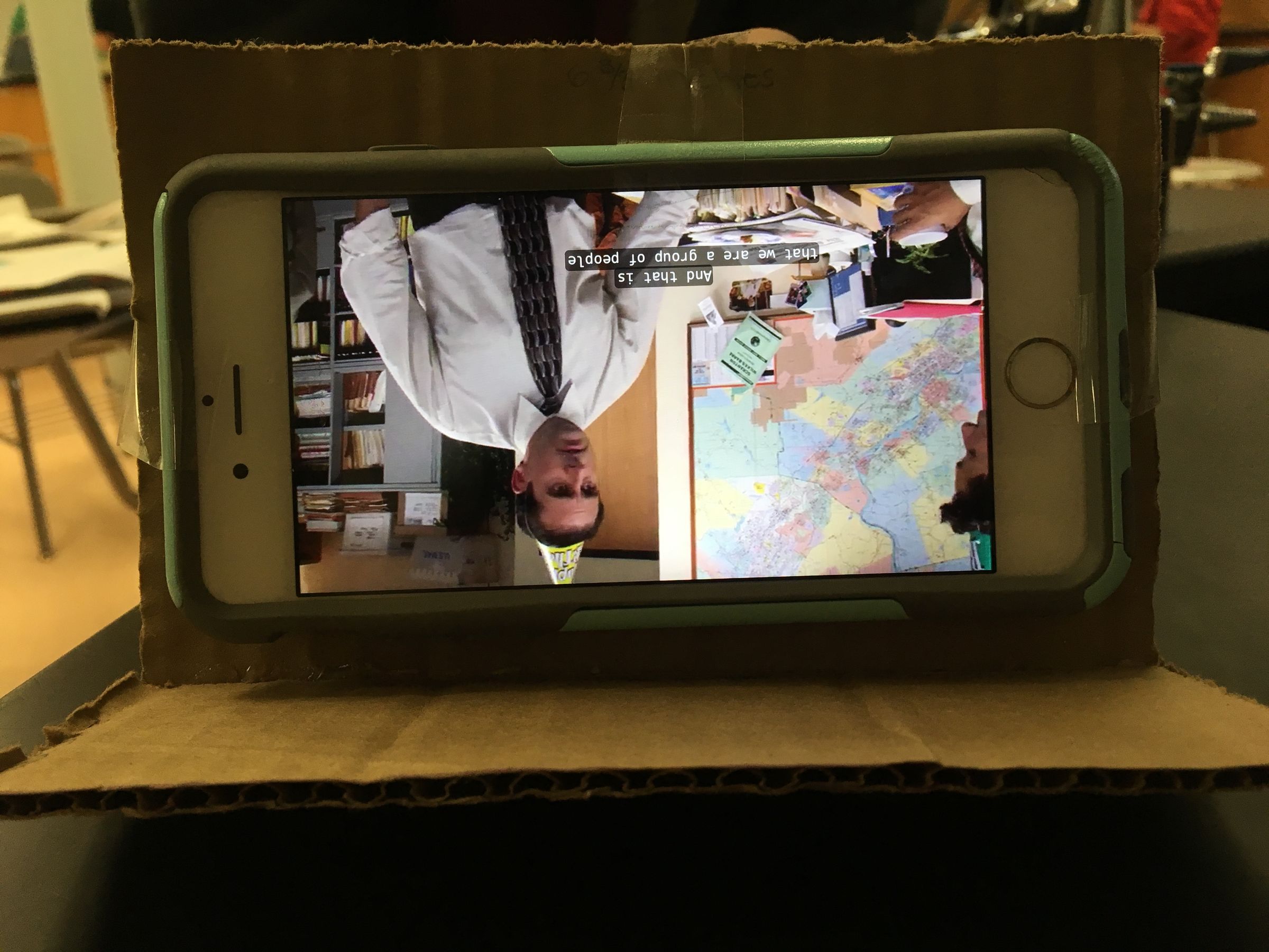 Make an Easy Homemade Phone Projector! : 5 Steps (with Pictures ...