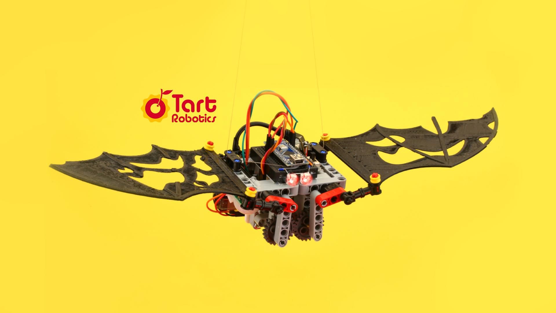 A DIY Flapping-wing Robotic Bat With Arduino, 3D Printed, and Lego ...