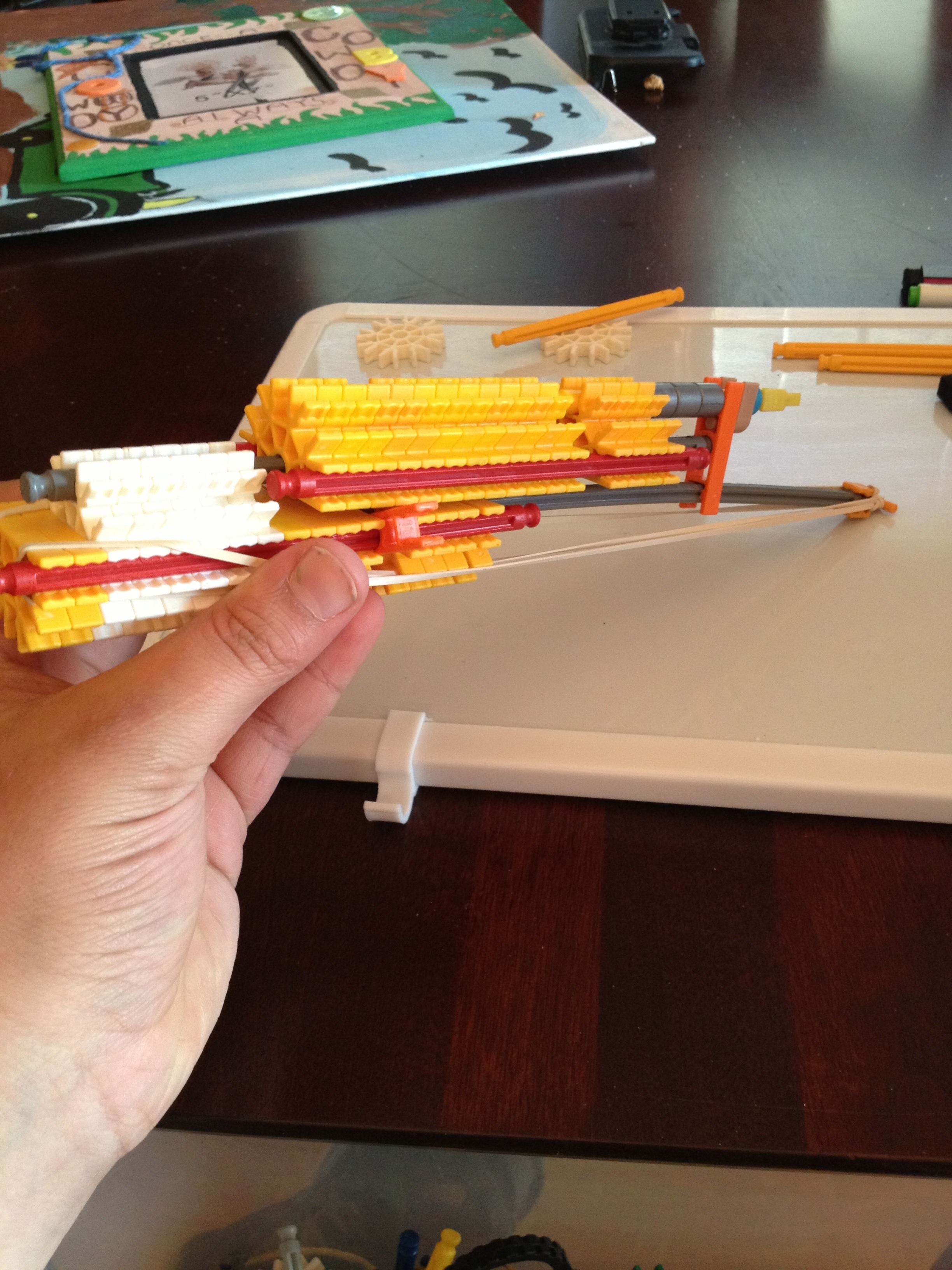 Simple K'nex "Pull Back" Gun : 29 Steps - Instructables